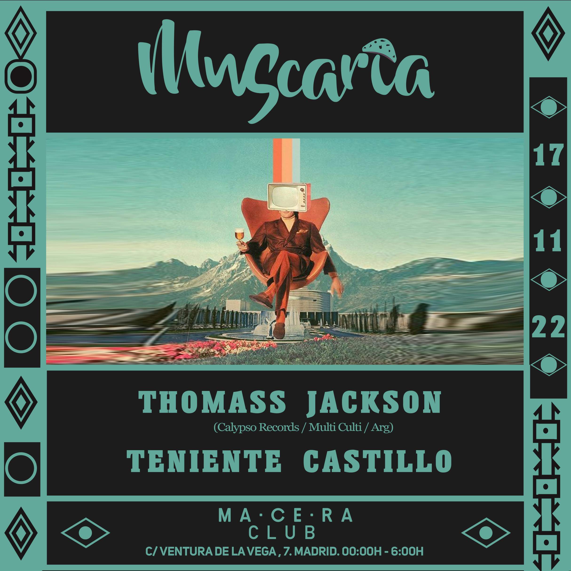 Muscaria #006 with Thomass Jackson + Teniente Castillo at Macera Club ...