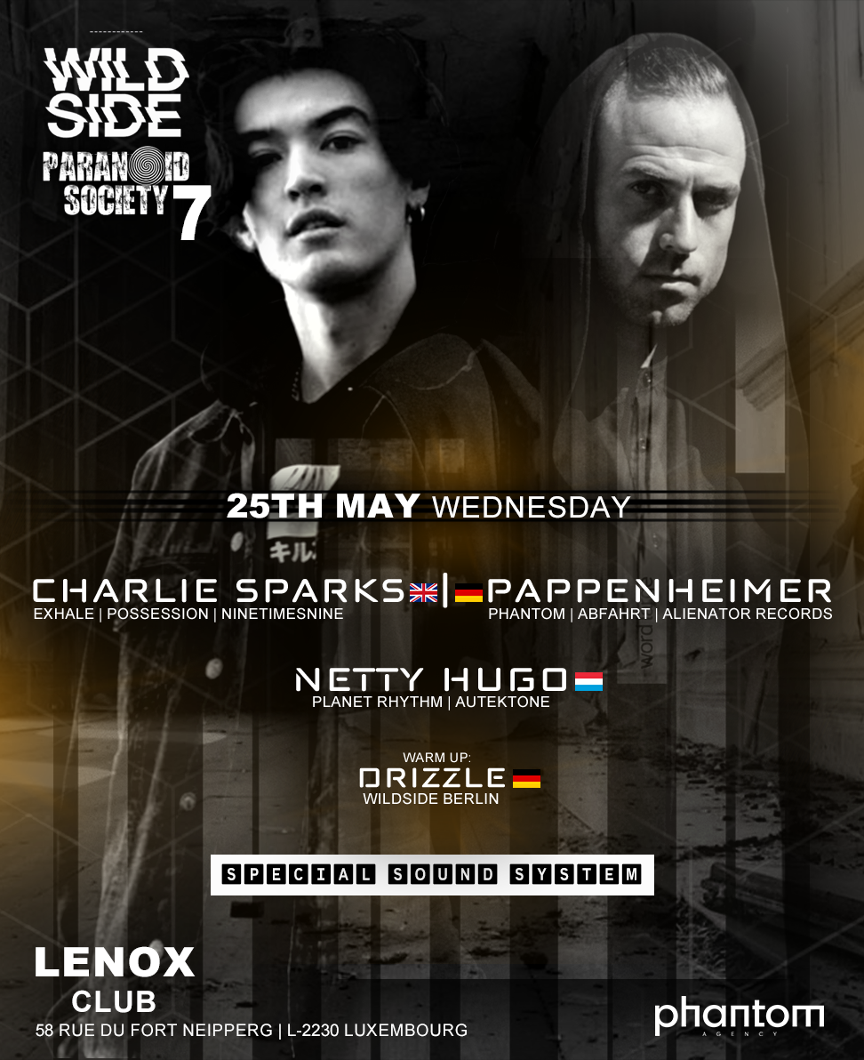 Paranoid society vol.7 at Lenox, Luxembourg