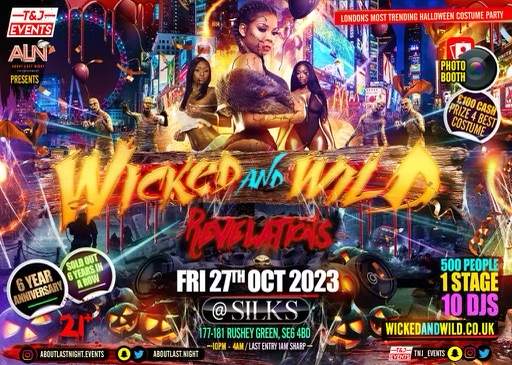 Wicked and Wild! London's biggest Halloween party at Silks Nightclub ...