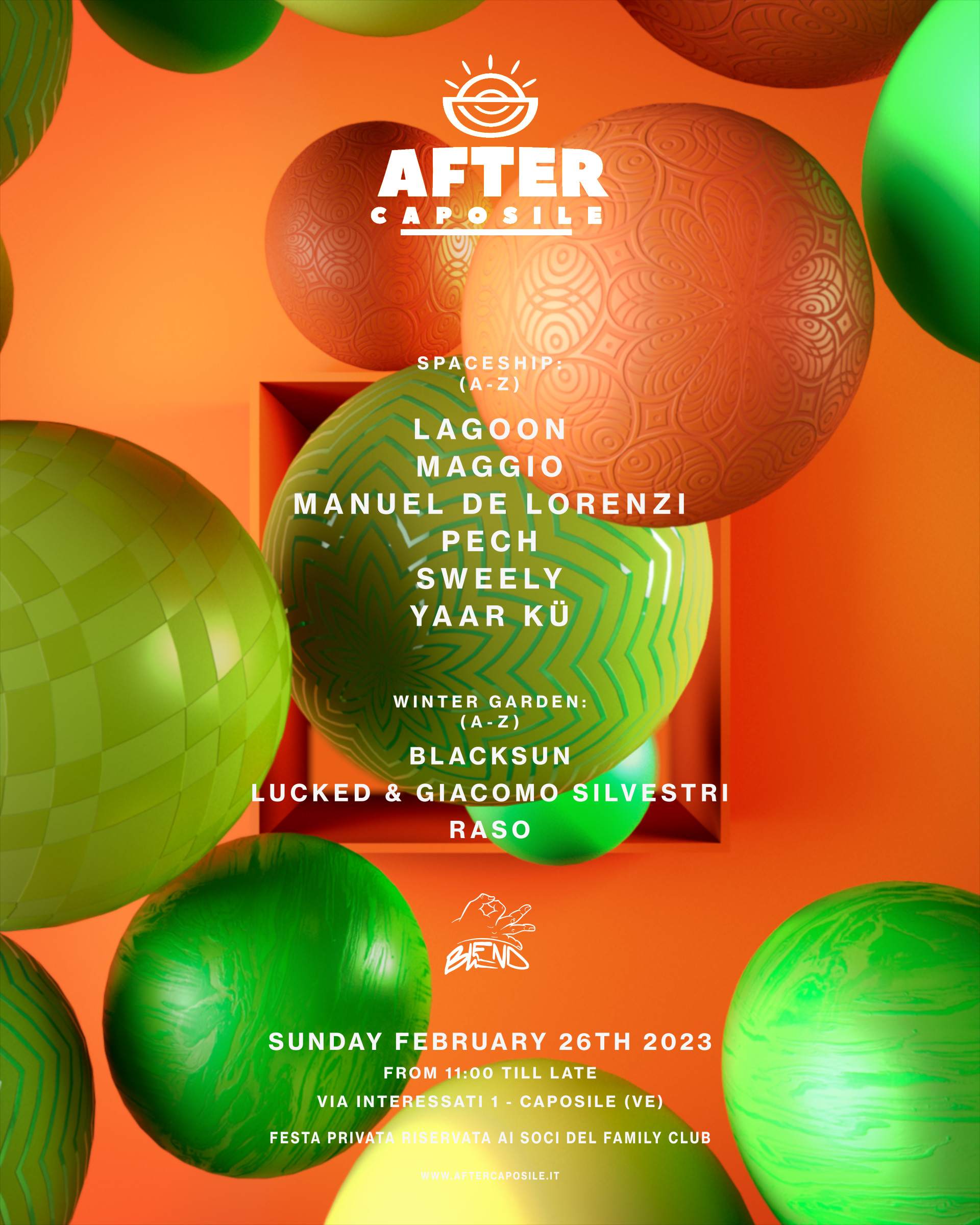 After Caposile presenta: Sweely at After Caposile, North