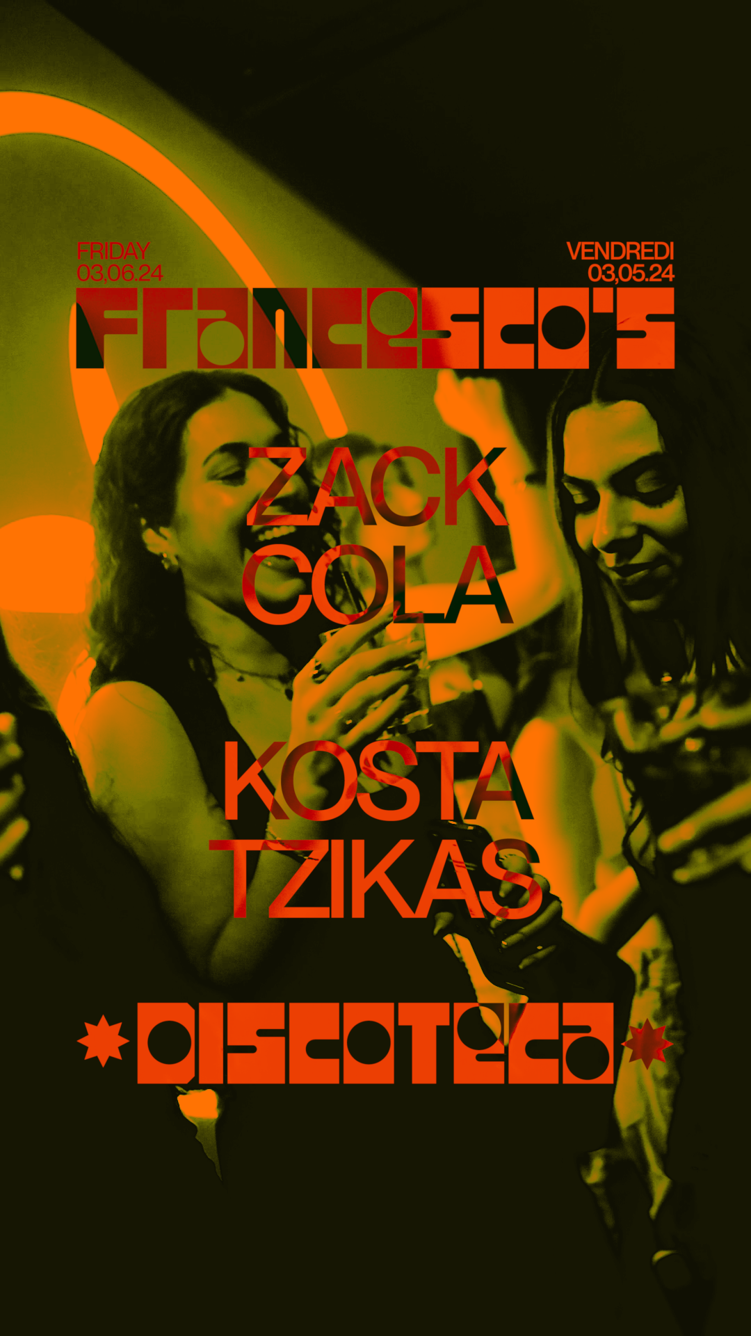 Zack Cola & Kosta Tzikas at Francesco's Montreal, Montreal