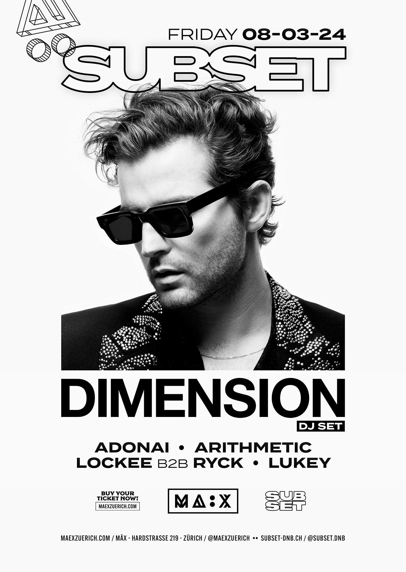 Subset with Dimension at MÄX, Zurich