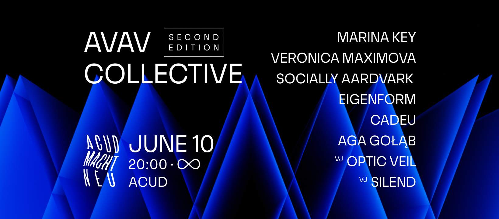 AVAV collective showcase: 2nd edition at Acud Macht NEU, Berlin