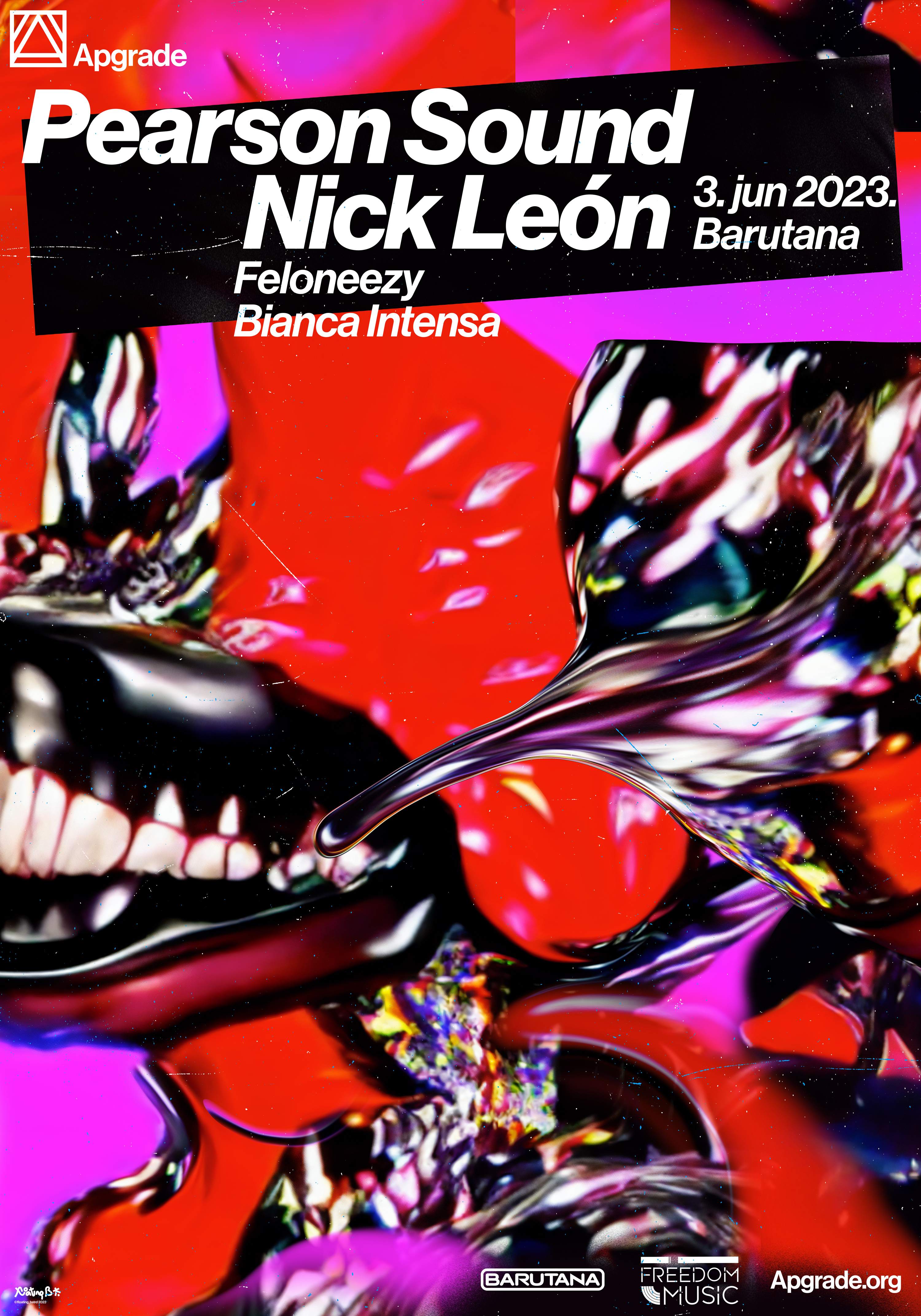 Apgrade with Pearson Sound and Nick León en Barutana, Belgrade