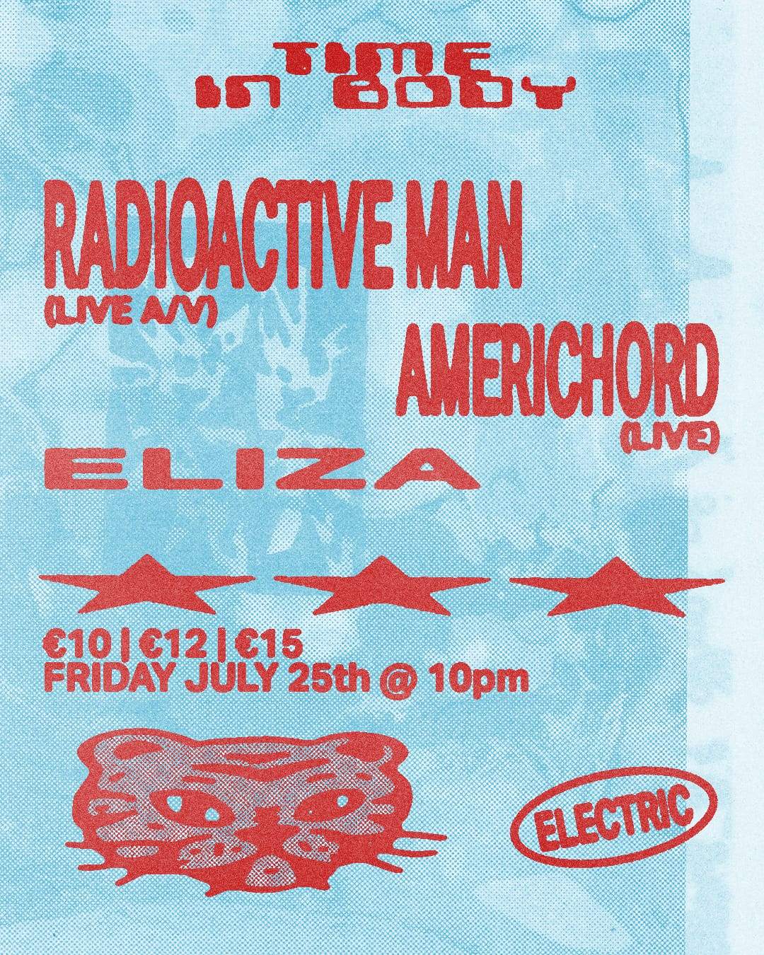 Time in Body: Radioactive Man (Live AV), Americhord, Eliza at Electric ...