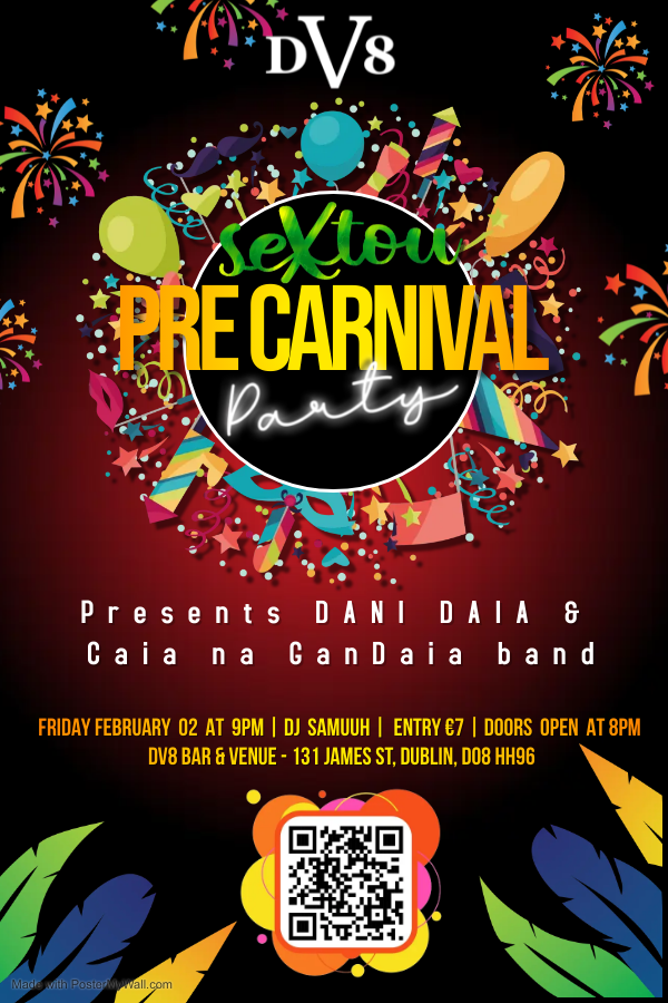 SeXtou - Pre Carnival Party en DV8 Bar & Venue, Dublin