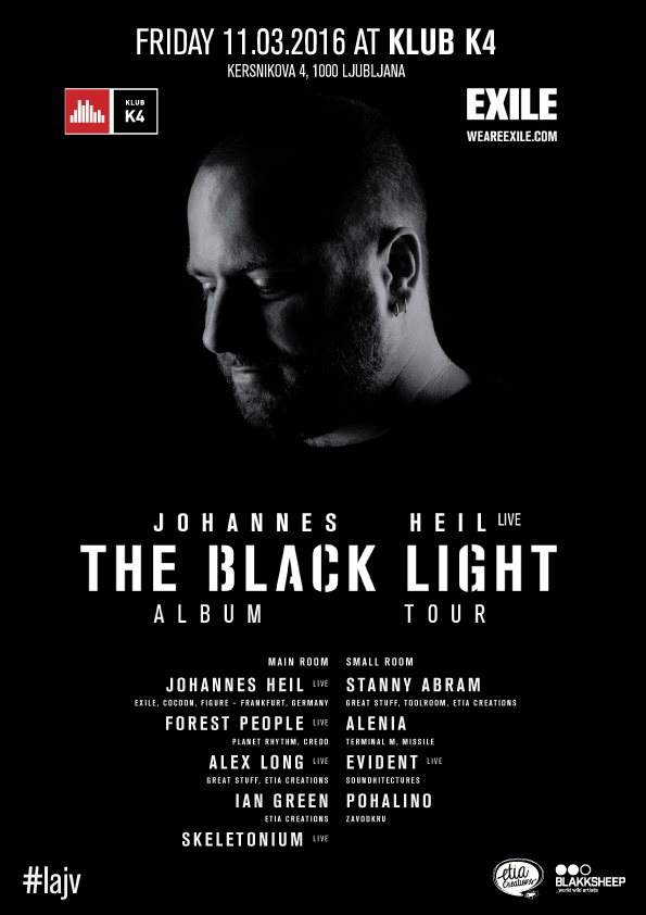 Johannes Heil Live (Exile, Cocoon, Figure - Frankfurt, GER) - The Black ...