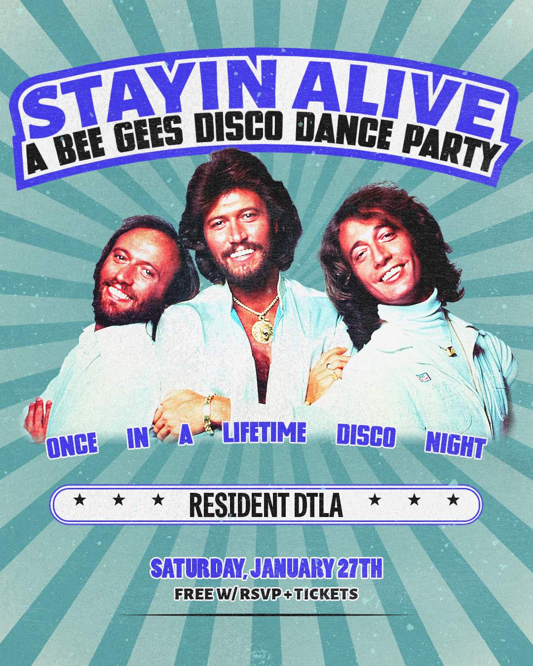 Stayin' Alive: A Bee Gees Disco Dance Party at Resident, Los Angeles