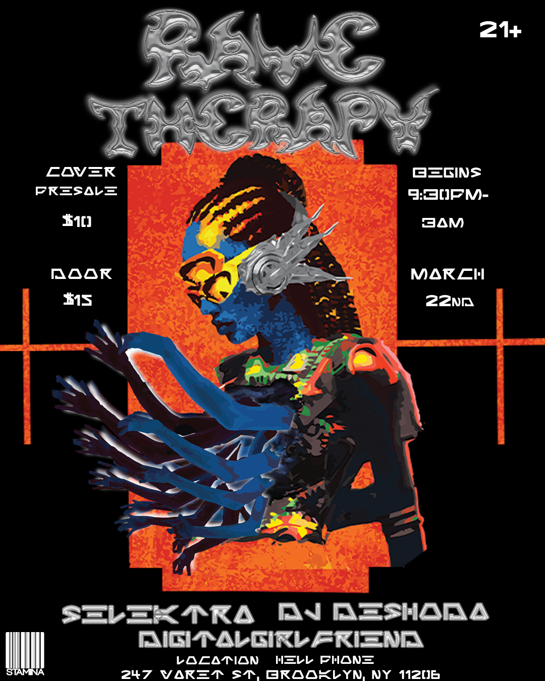 RAVE THERAPY at Telephone, New York City