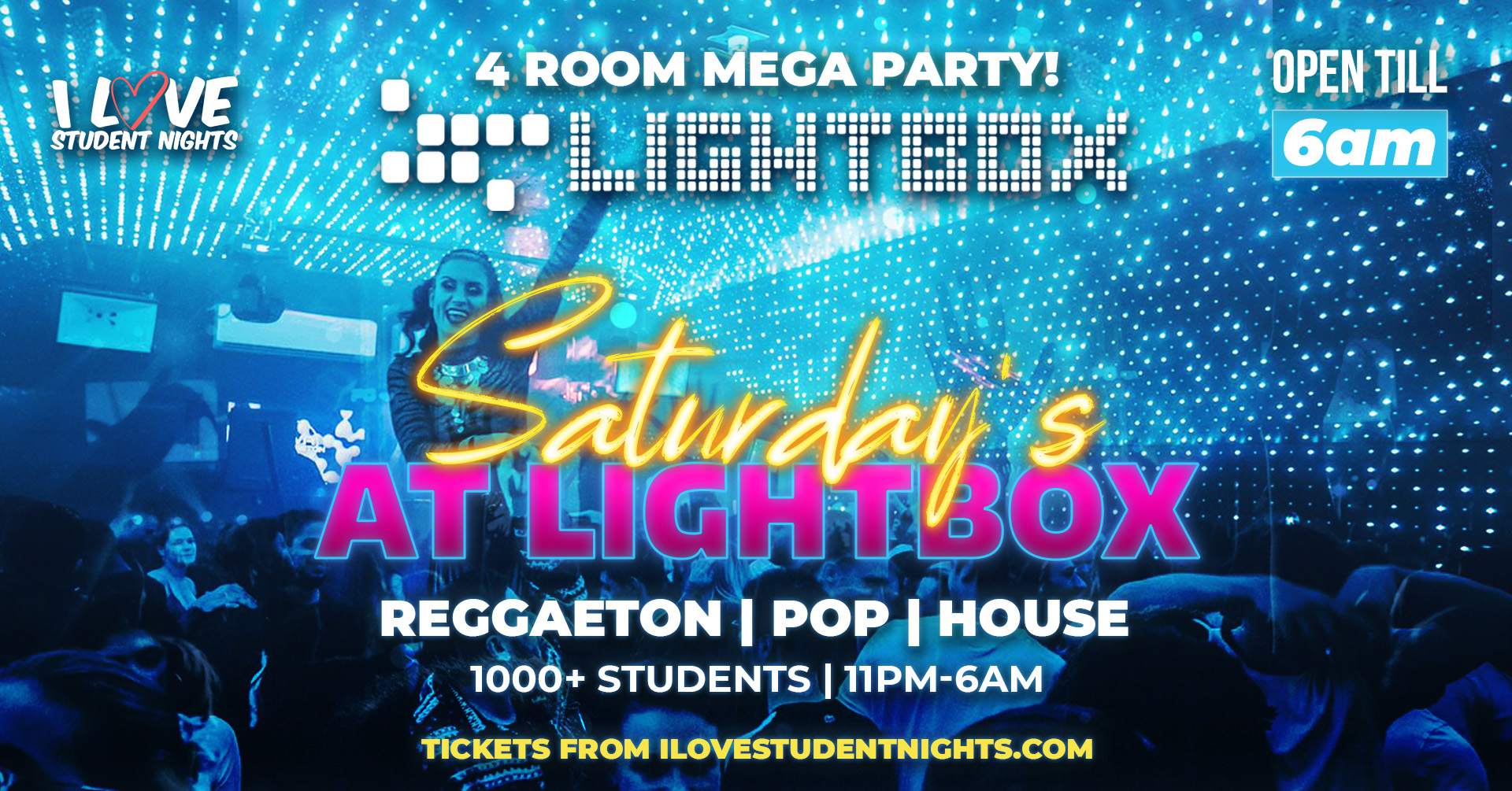 Lightbox Saturdays // 4 Room Mega Party // Open till 6am // bei ...