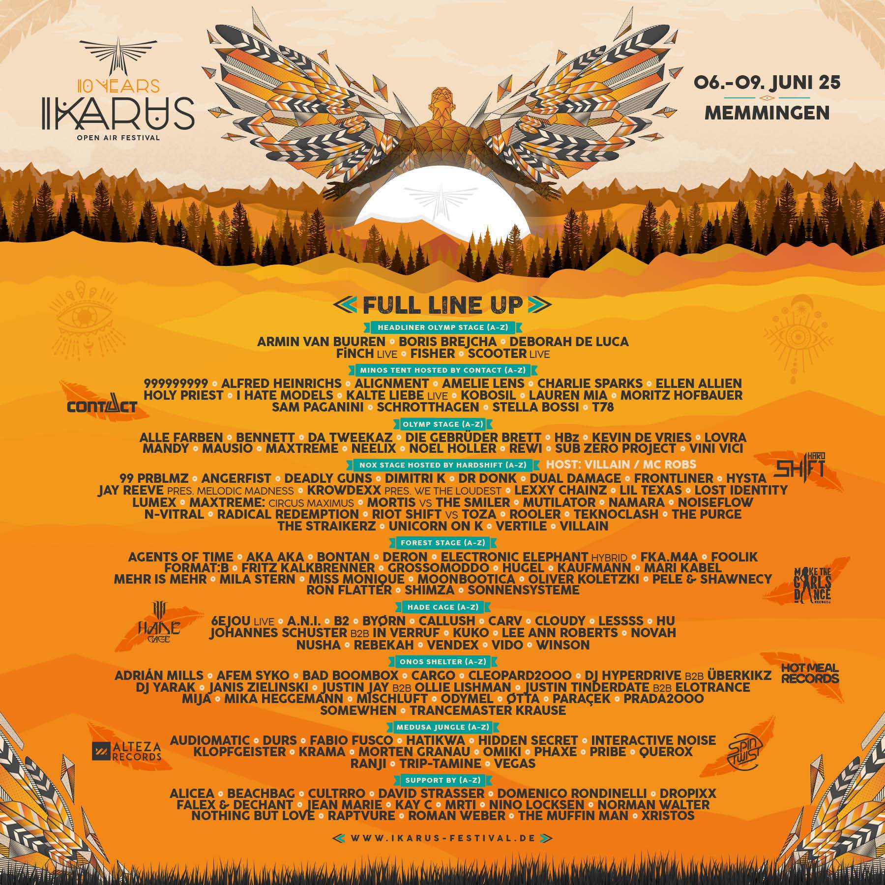 Ikarus Festival 2025 at Allgäu Airport - Flughafen Memmingen, Bavaria