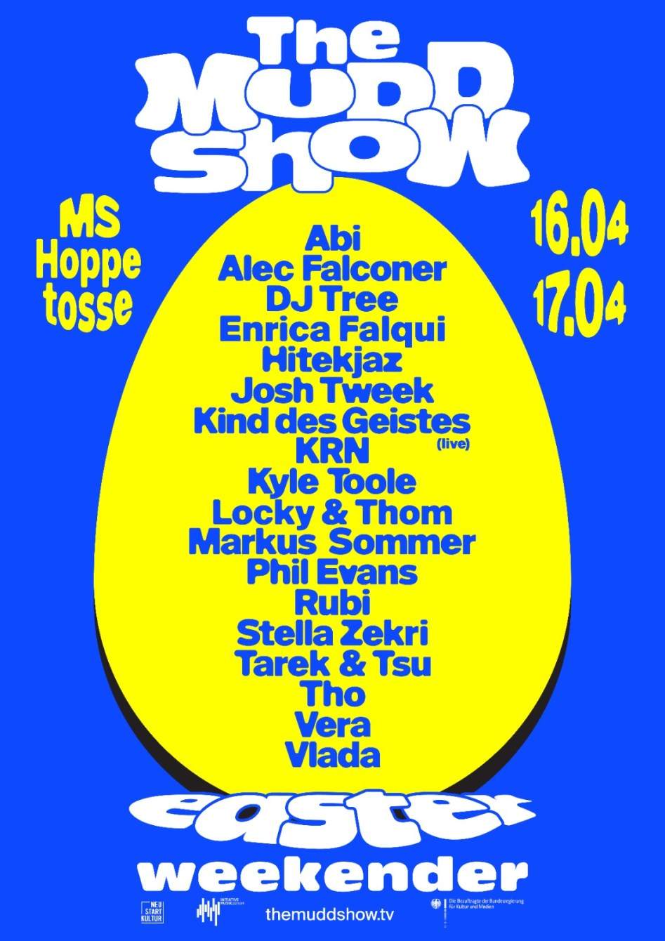 The MUDD Show Easter Weekender en Hoppetosse, Berlín