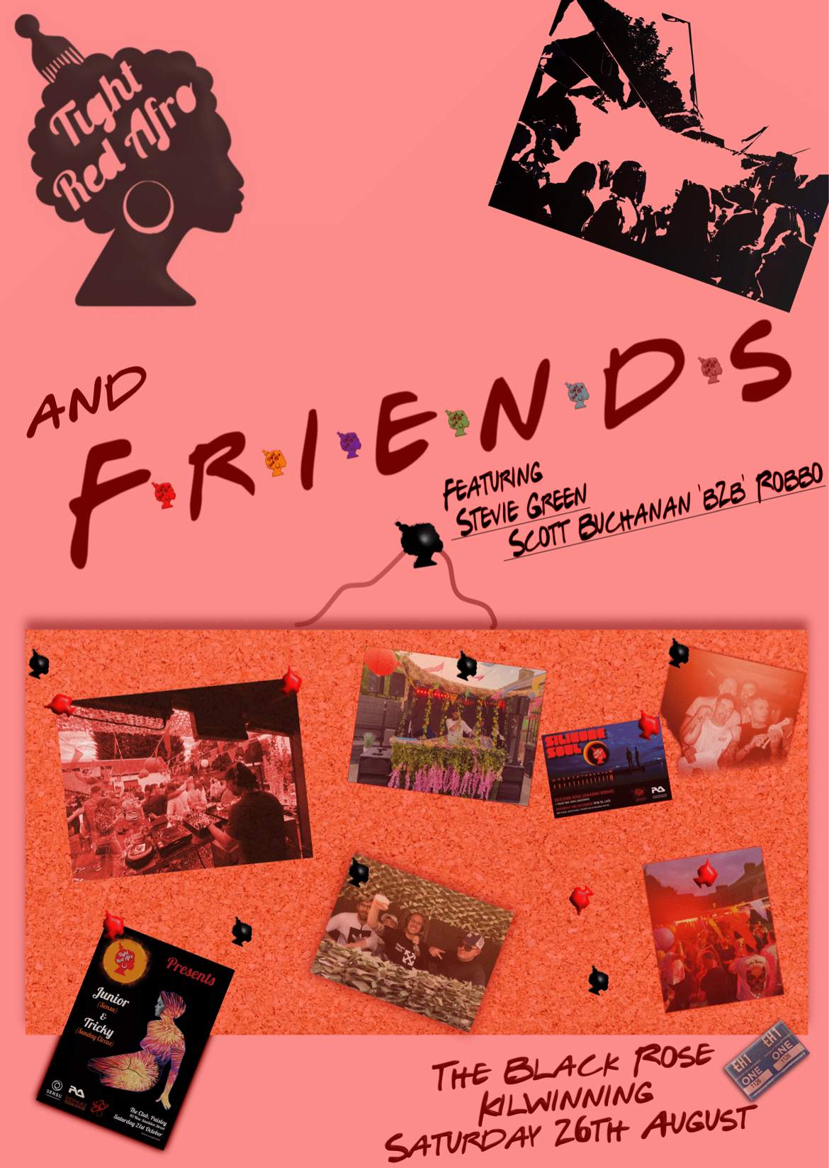 Tight Red Afro's 7th Birthday Party bei The Black Rose, Kilwinning, Scotland