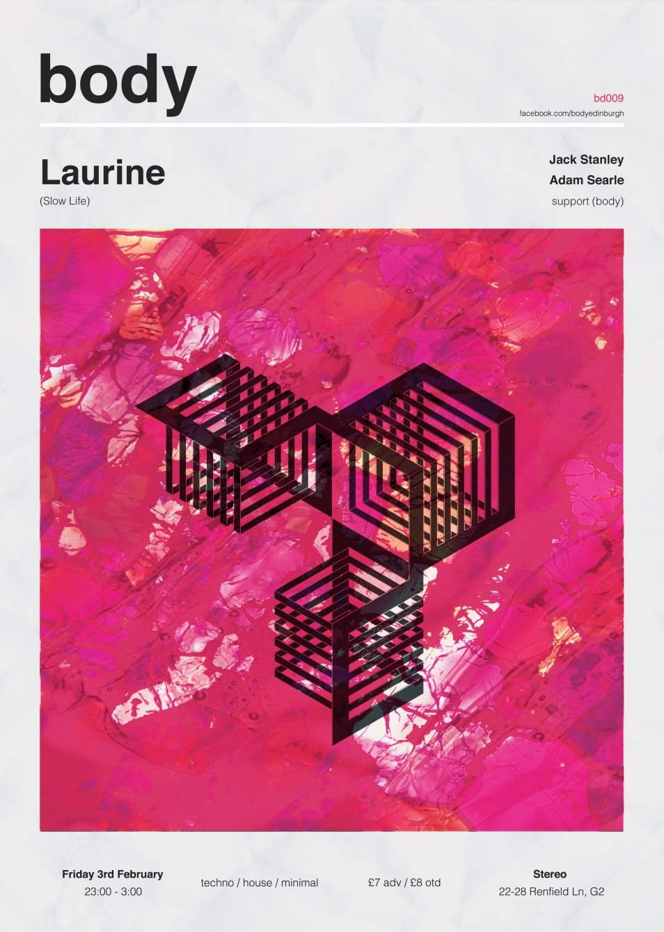 Bd009 - Body Feat. Laurine (Slow Life) en Stereo, Glasgow