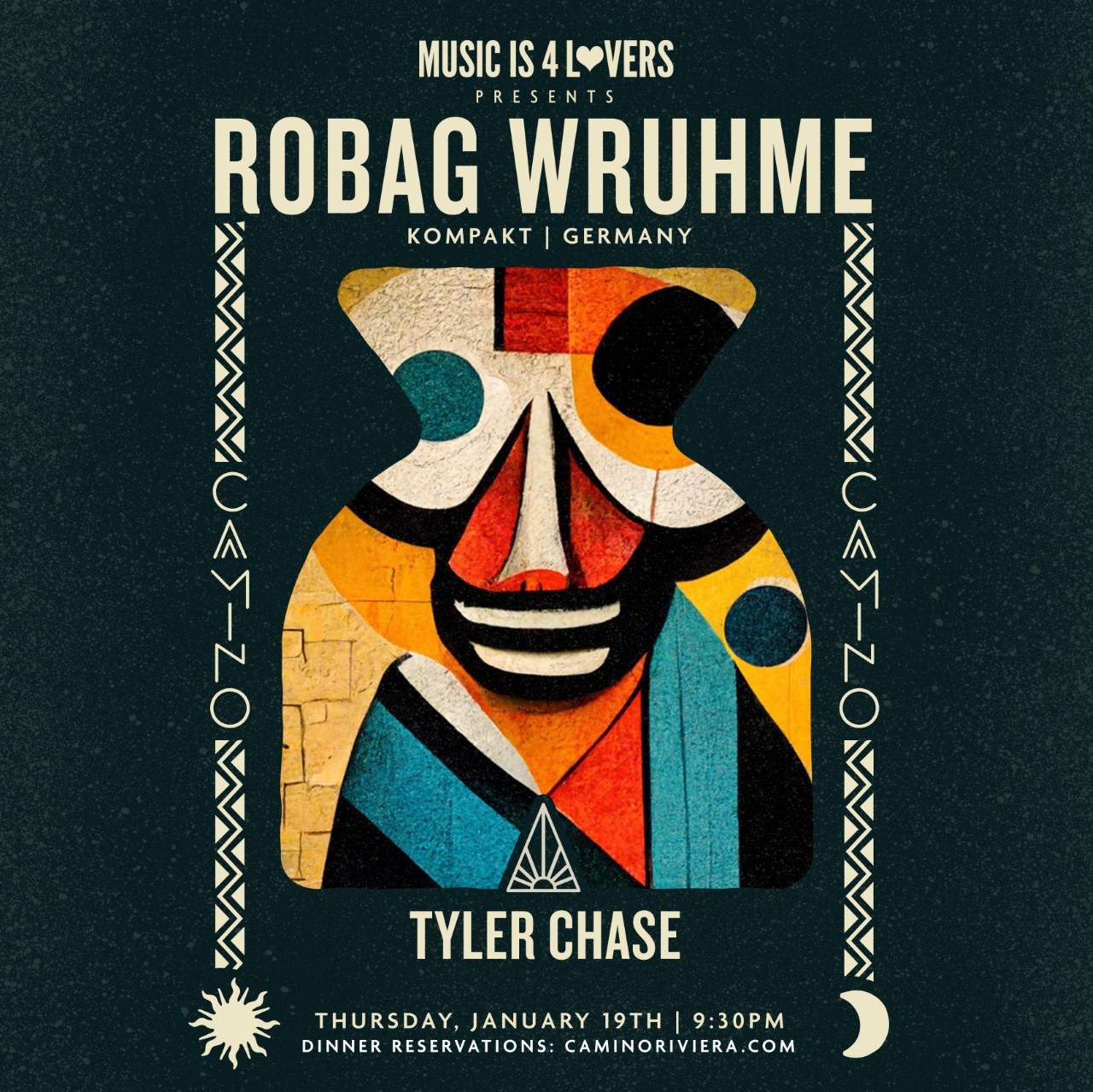 Robag Wruhme at Camino Riviera, San Diego