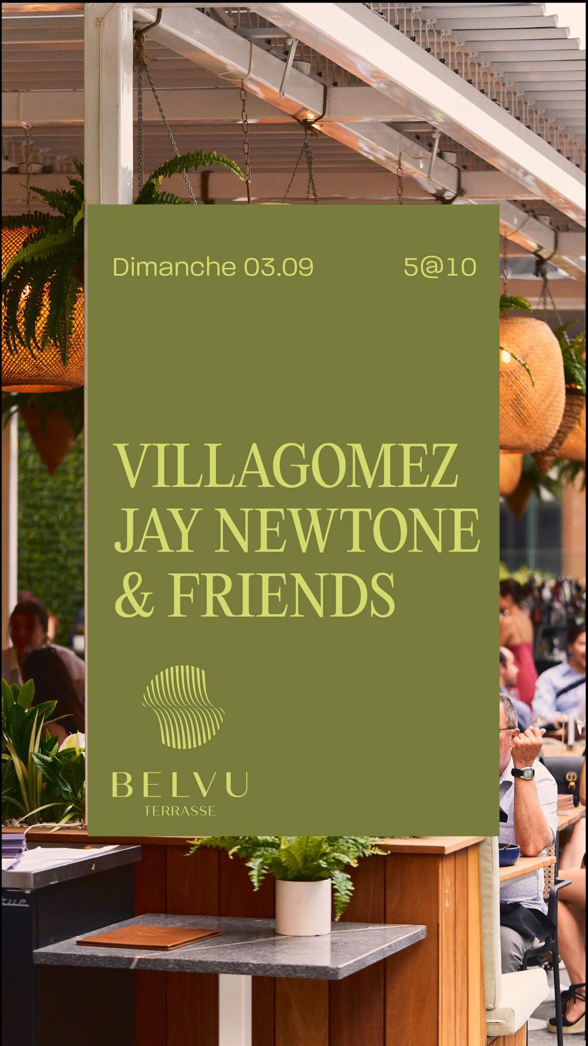 Terrasse Belvu with Villagomez, Jay Newtone, Raffi Snaill [Drums] - 09. ...
