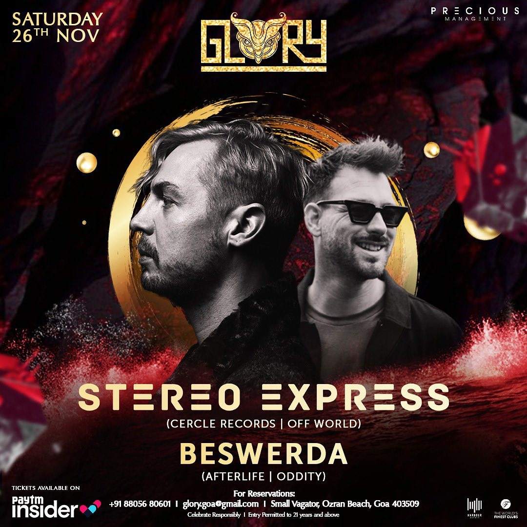 Stereo Express + Beswerda + deepesh sharma + Romeo Ji at Glory, Goa