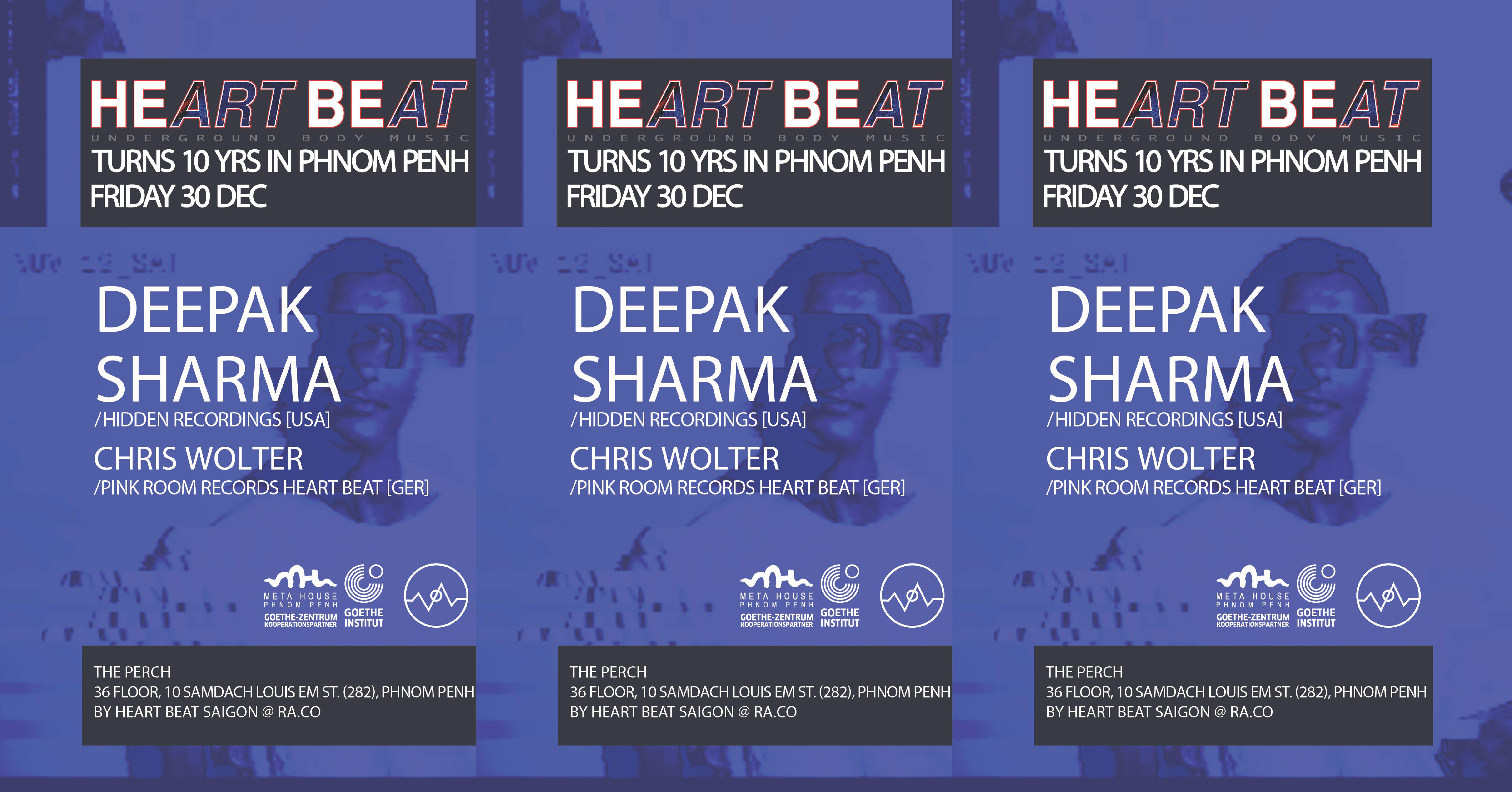 Heart Beat Turns 10 w./ Deepak Sharma Part 2 in Phnom Penh at The Perch ...
