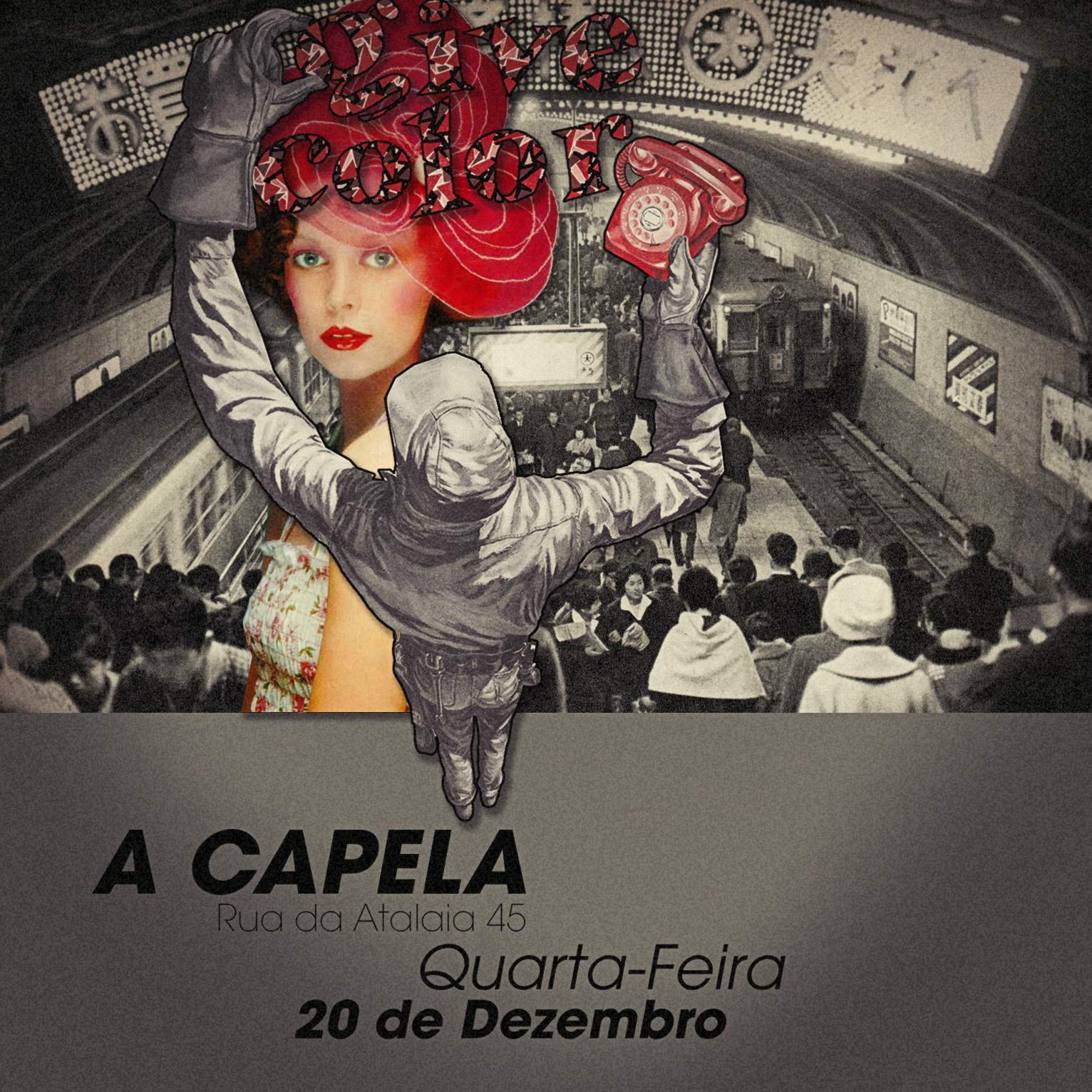 Give Color at A Capela, Lisbon