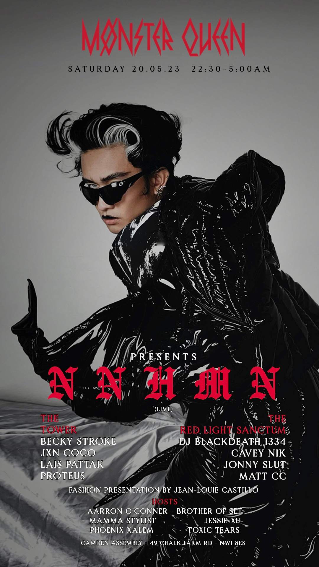 Mønster Queen PRESENTS: NNHMN at Camden Assembly, London