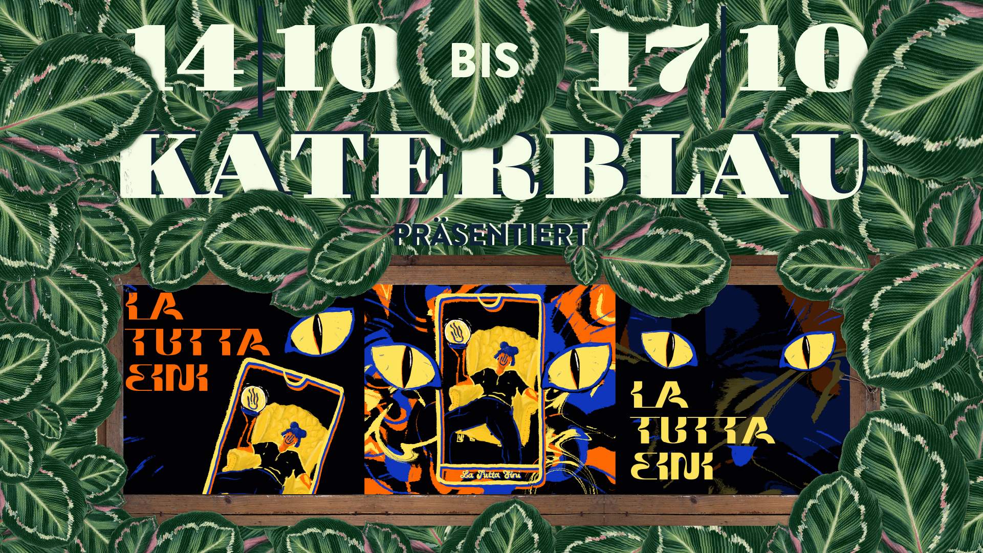 KaterBlau präsentiert La Tutta Eini und HARTER KATER at Kater Blau, Berlin