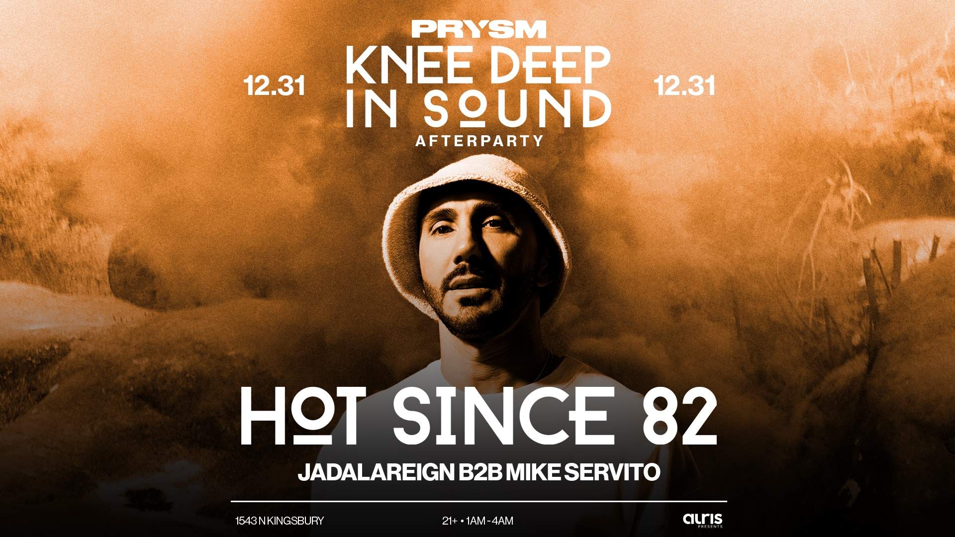 Knee Deep In Chicago NYE: Hot Since 82 Afterparty at Prysm Nightclub, Chicago