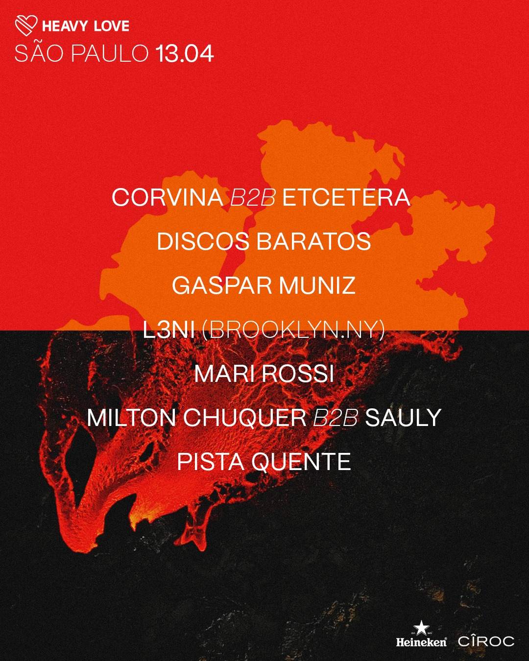 HEAVY LOVE :: SÃO PAULO 13.04 at Praça das Artes, Sao Paulo
