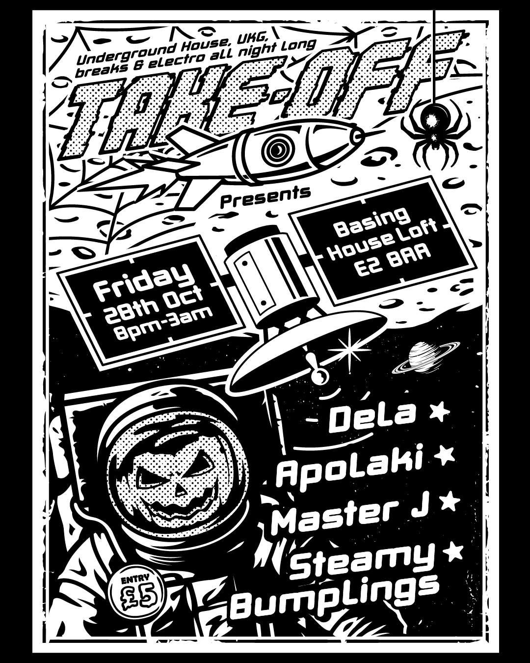 Take-Off: Halloween Edition 2022 at Basing House, London