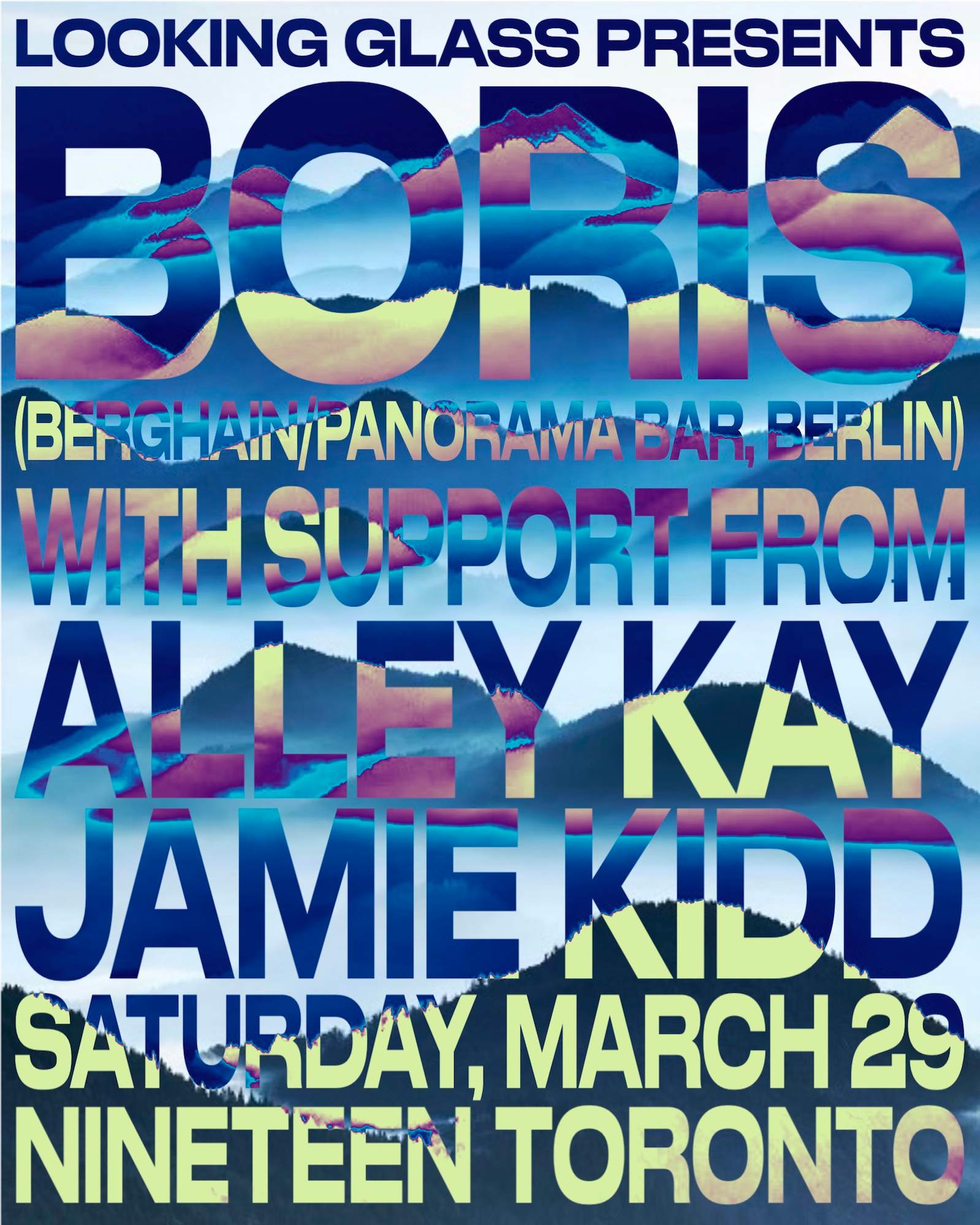 Looking Glass presents: Boris (Berghain/Ostgut Ton), Alley Kay, Jamie ...