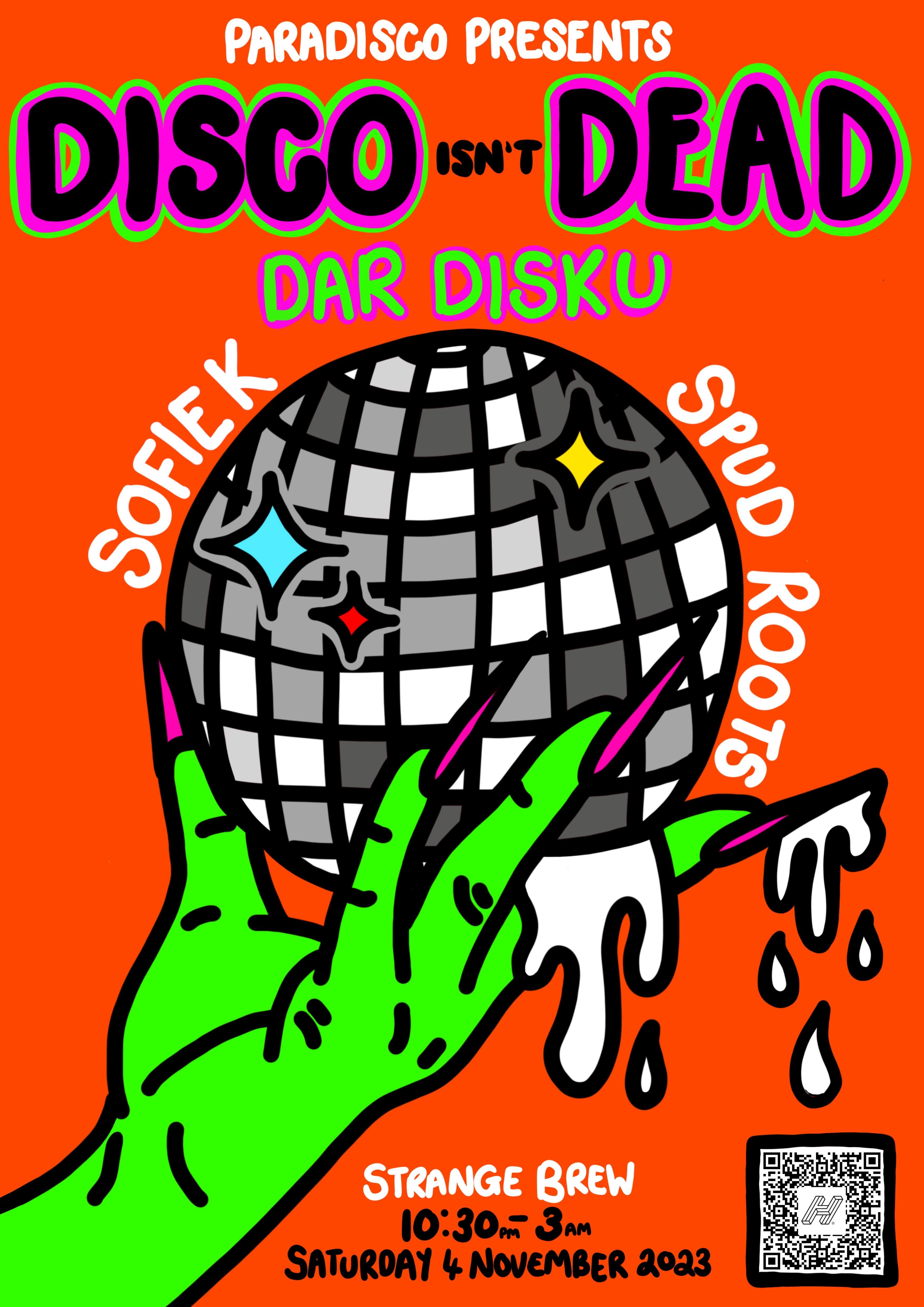 DISCO ISN'T DEAD presents DAR DISKU + Support at Strange Brew, Bristol