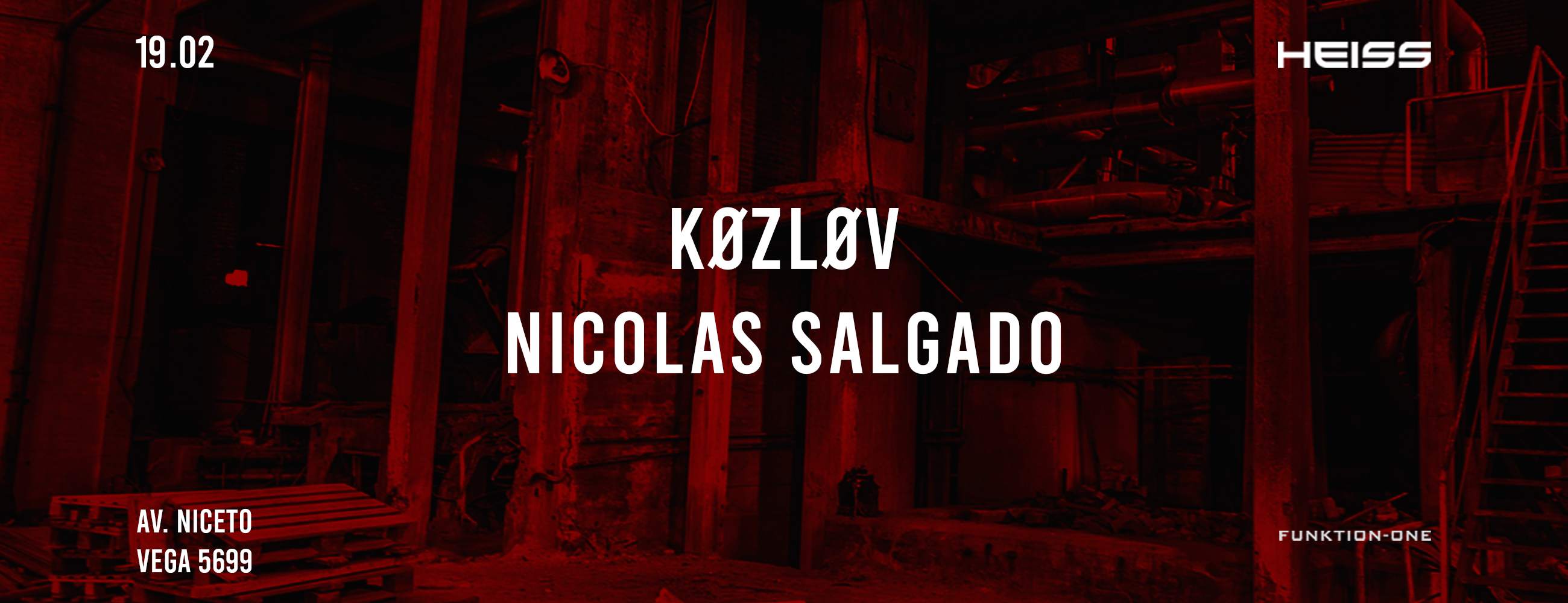 KØZLØV / Nicolas Salgado at Blow, Buenos Aires