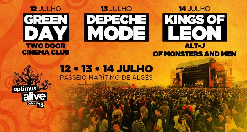 Optimus Alive 2013 - Day 2 at TBA - Lisboa, Lisbon