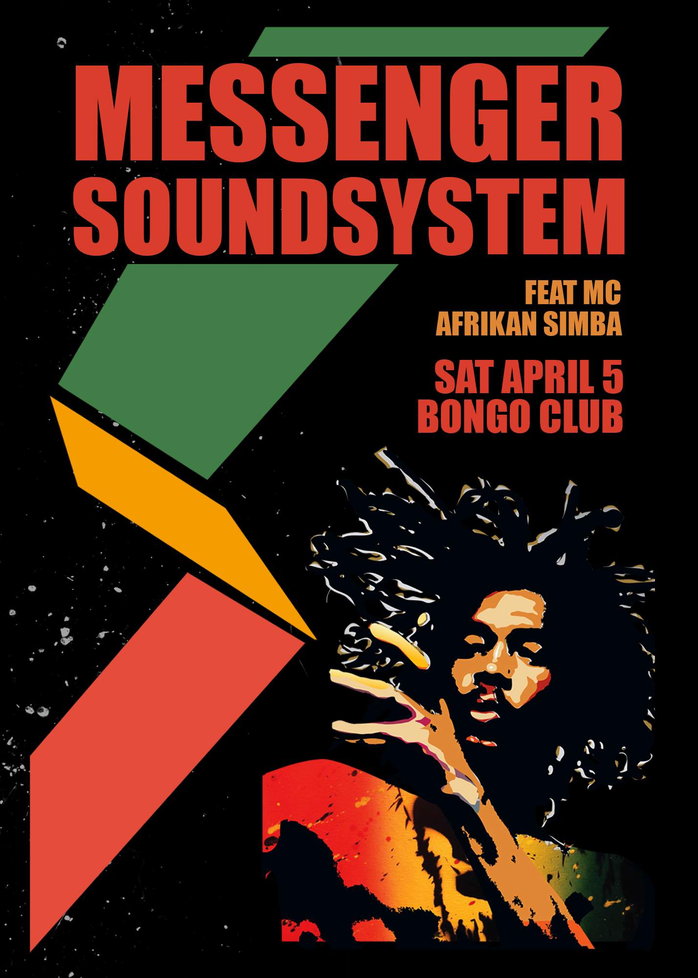 Messenger Sound System feat MC Afrikan Simba at The Bongo Club, Edinburgh · Tickets