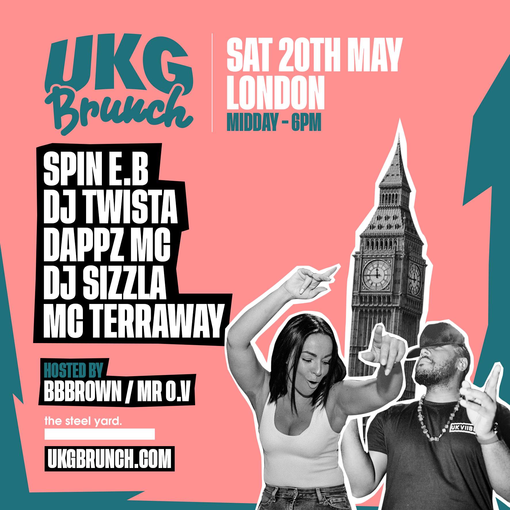 UKG BRUNCH - LONDON at The Steel Yard, London