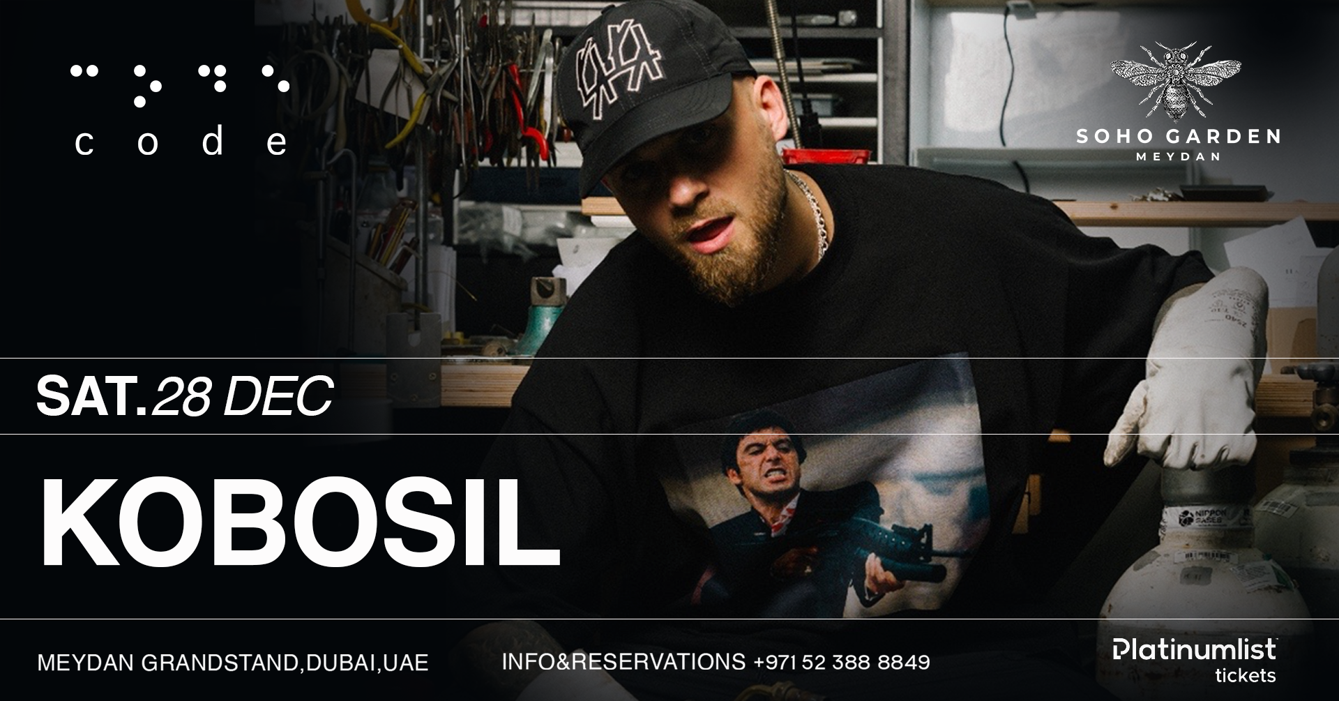 Kobosil at CODE at Soho Garden DXB, Dubai