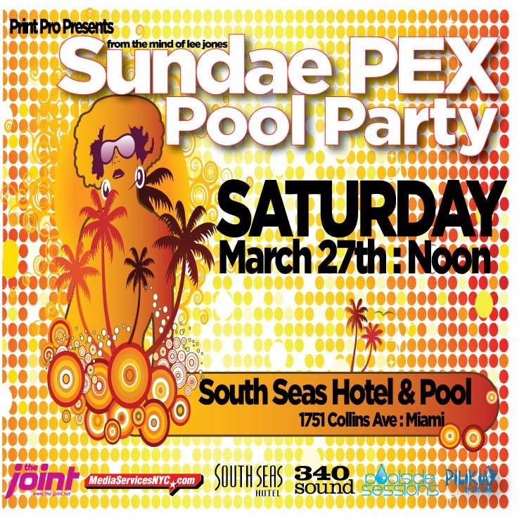 Sundae Pex Pool Party - Wmc 2010 at South Seas Hotel, Miami