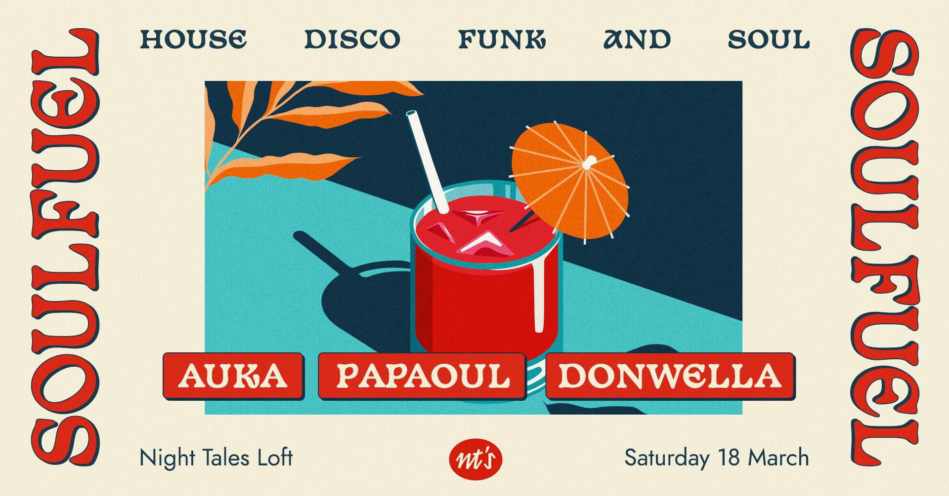 SOULFUEL: House, Disco, Funk & Soul at Night Tales Loft, London