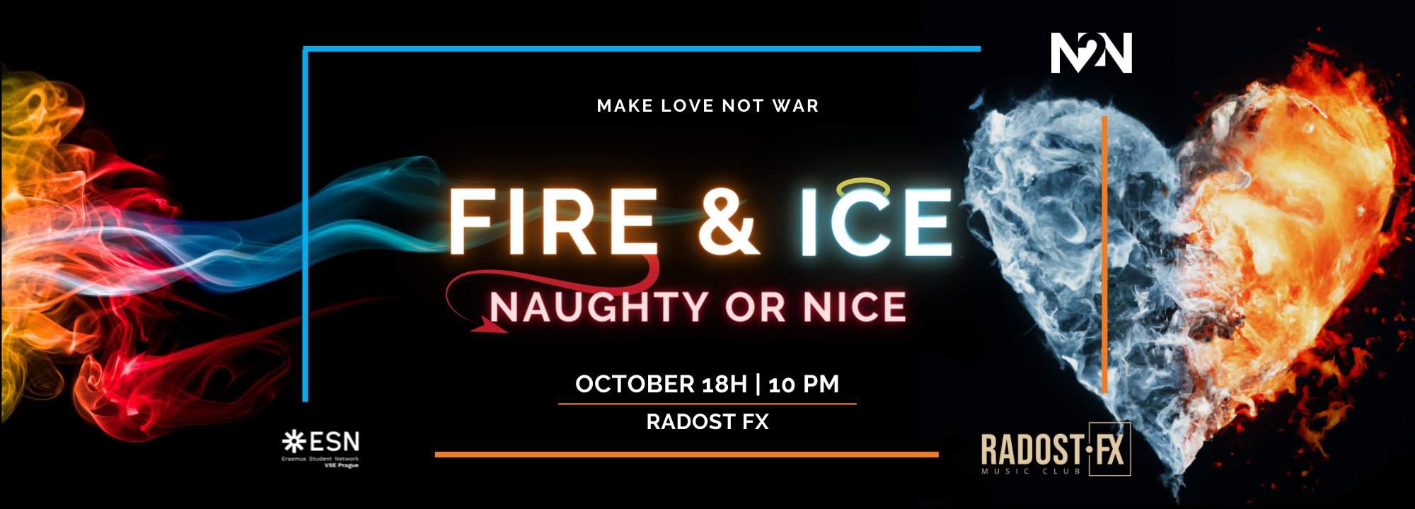 Nation2Nation - Fire & Ice Party at Radost FX, Prague