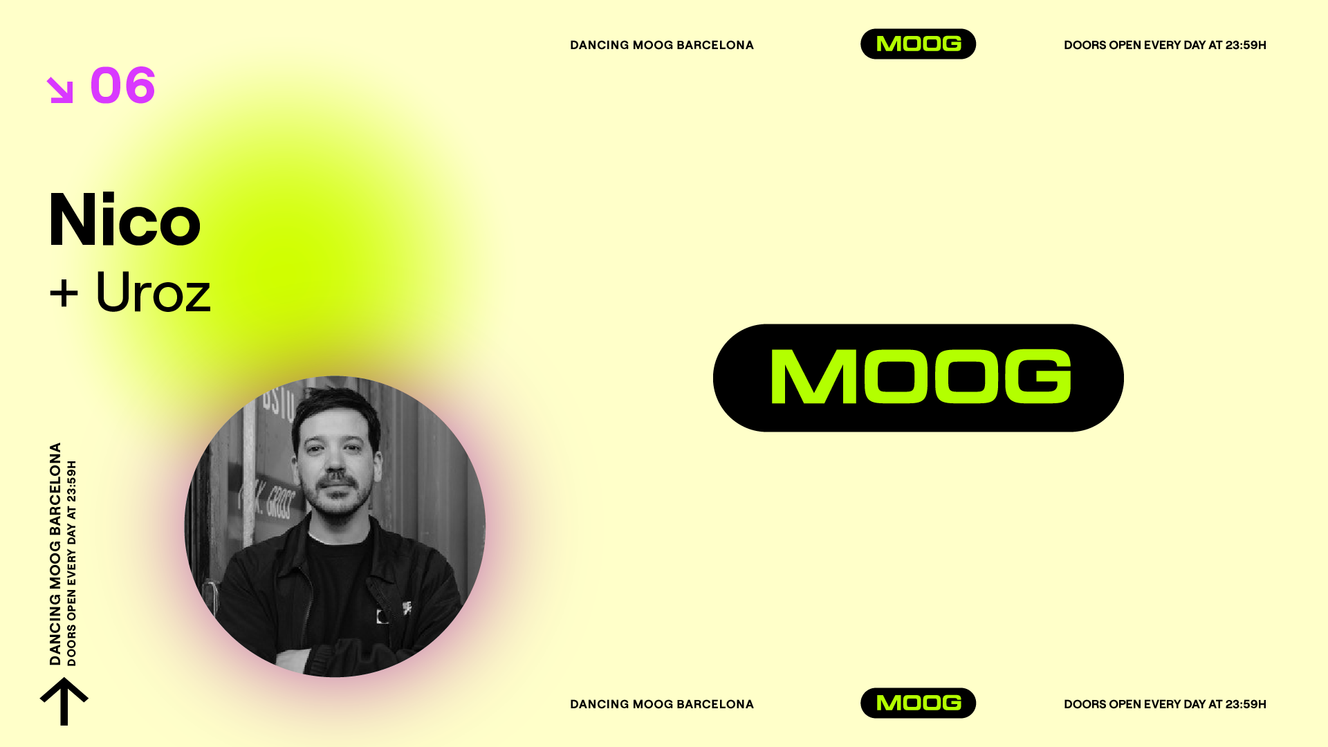 Nico (Nitsa, Hiru) + uroz at Moog Club, Barcelona · Tickets