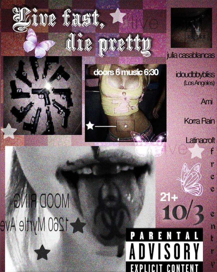 Live fast, die pretty en Mood Ring, New York City
