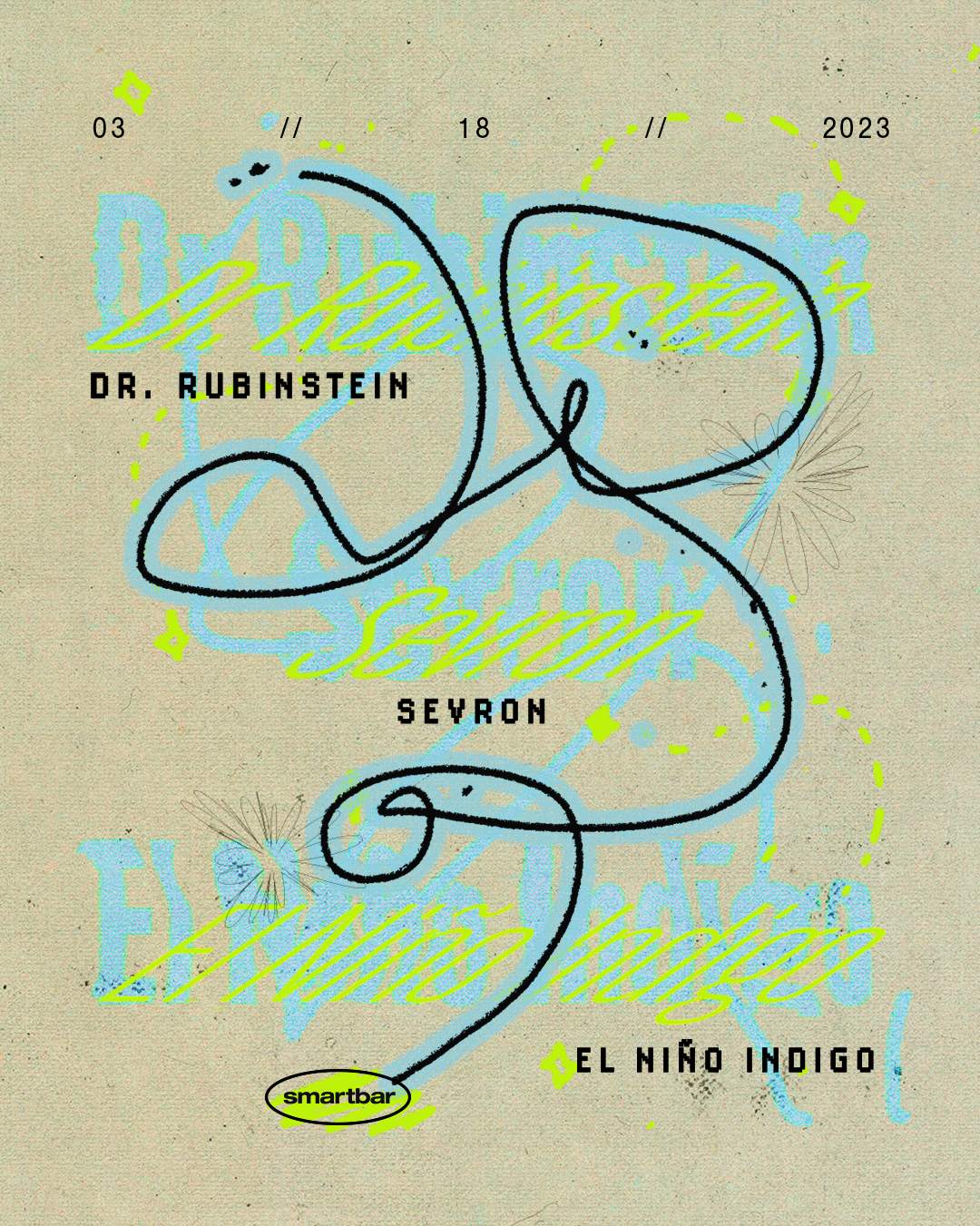 Dr Rubinstein - Sevron - El Niño indigo at smartbar, Chicago