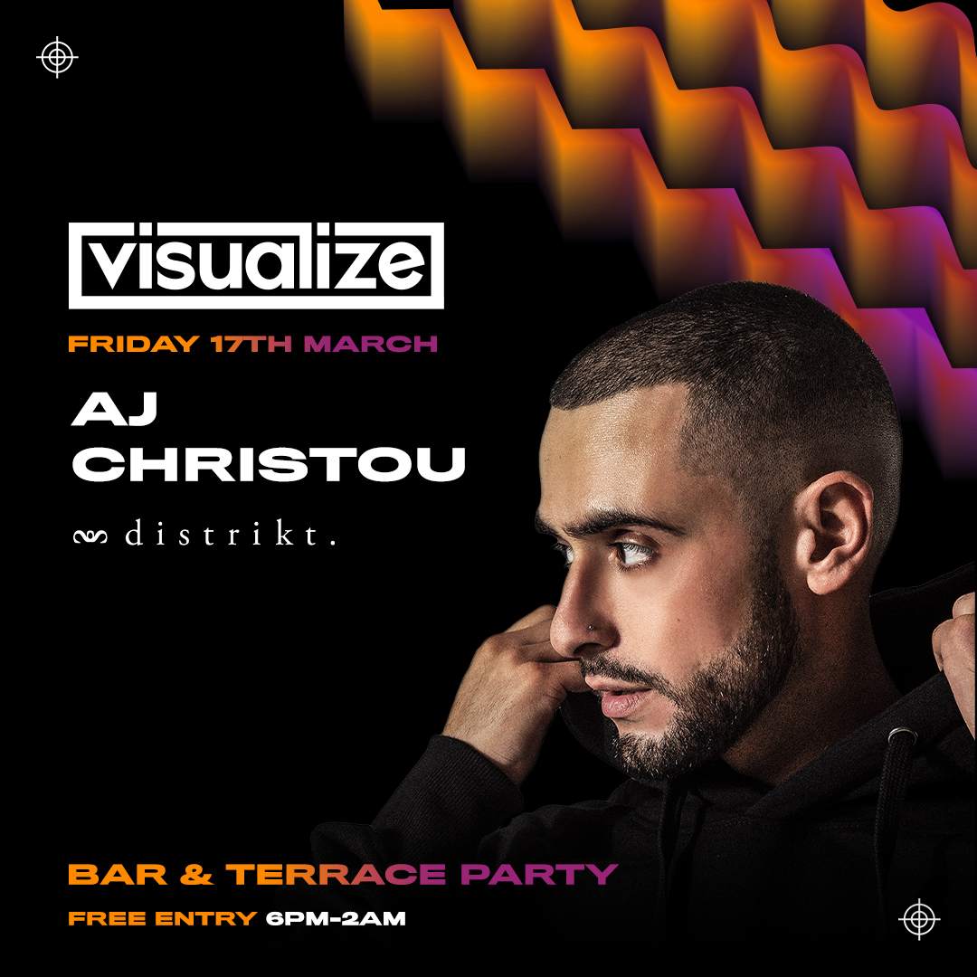 Visualize: AJ Christou Bar & Terrace Party at Distrikt, Leeds