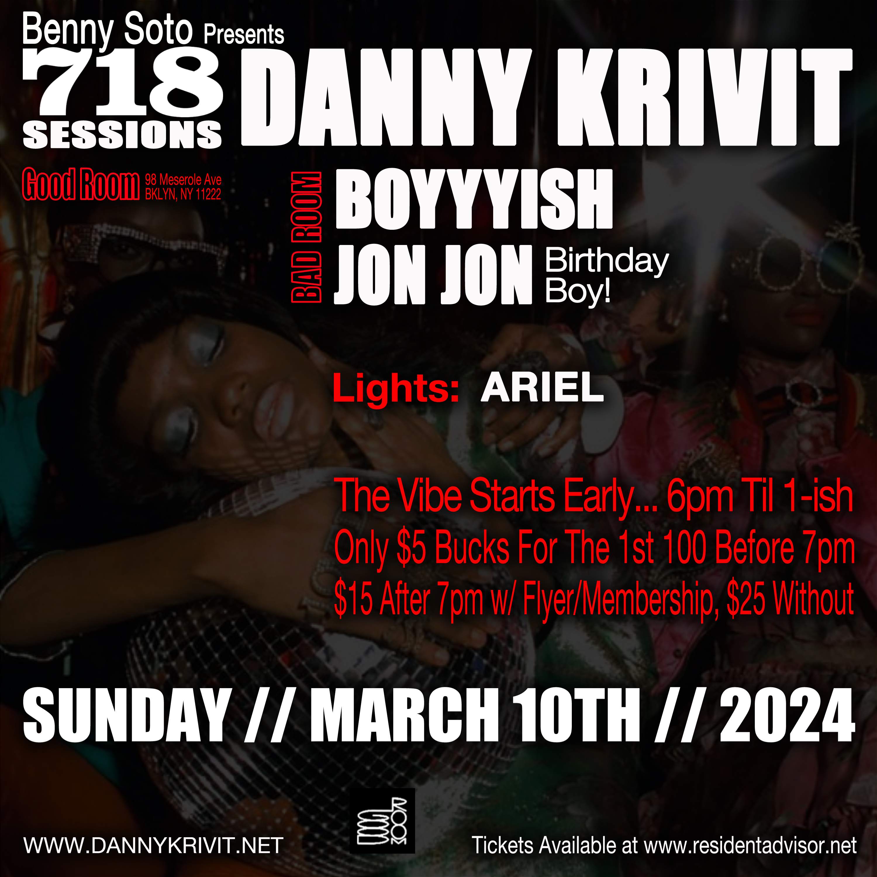 Sunday, March 10th-718 Sessions returns to Good Room at Good Room, New ...