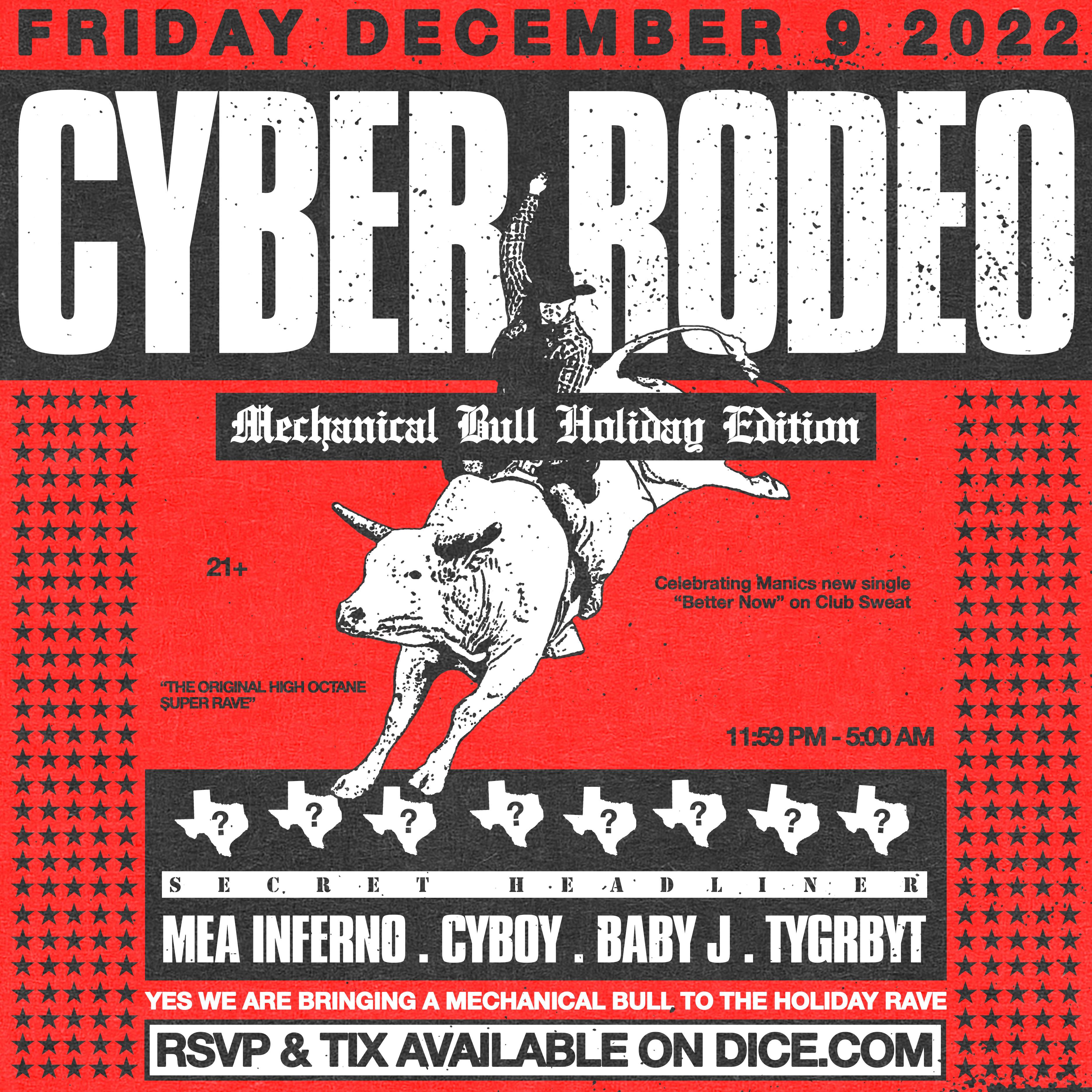 CYBER RODEO (AFTERS) at TBA - Los Angeles, Los Angeles