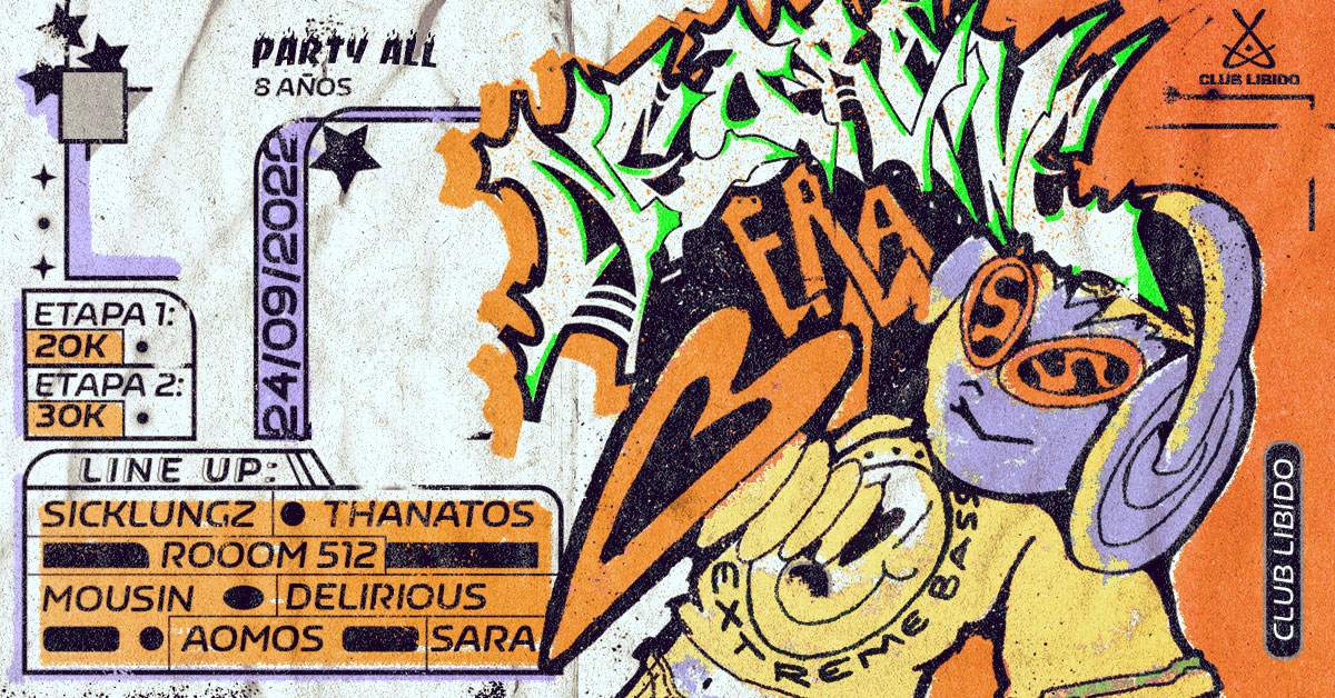 NEO RAVE ERA - Underground y Alternativo at Club Libido, Medellin