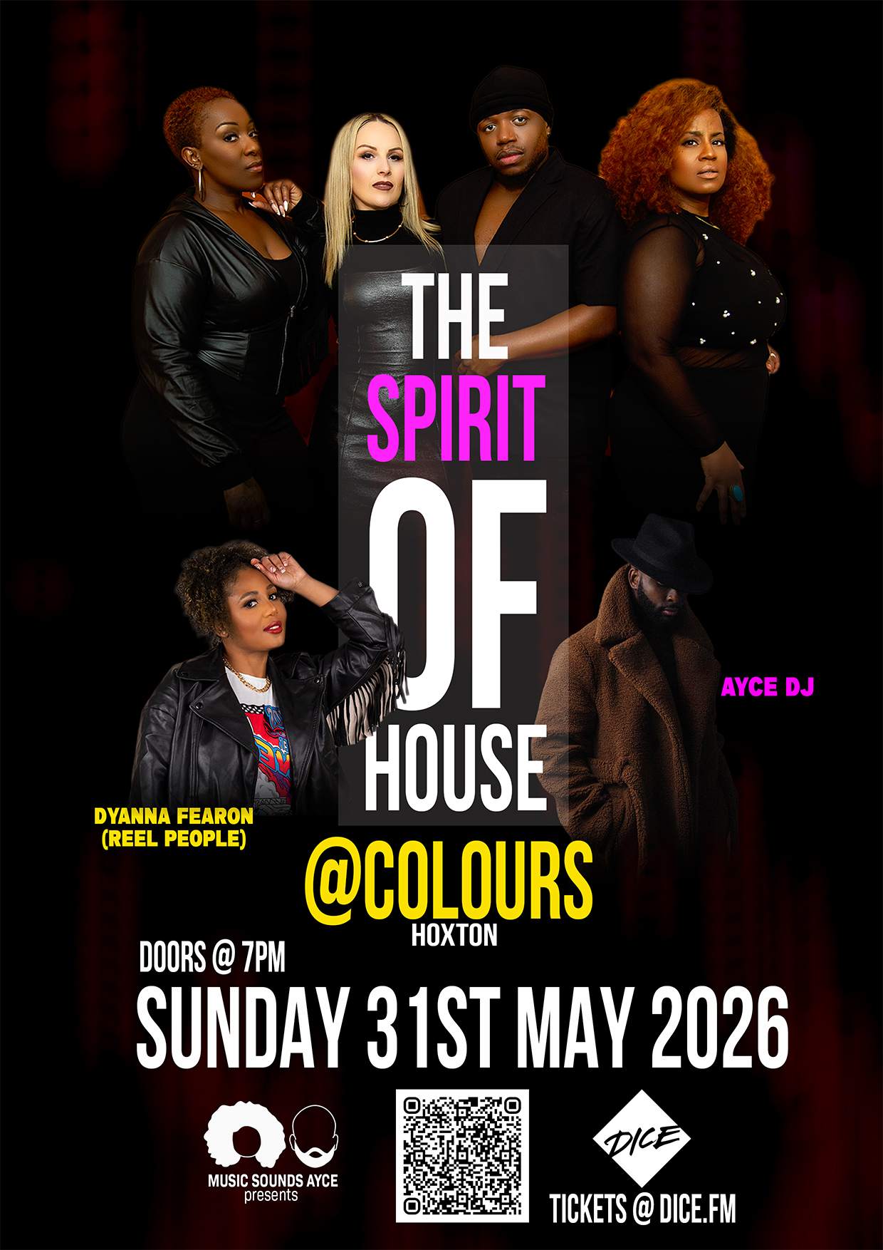 Ayce & Spirit Of House LIVE at Colours Hoxton, London · Tickets
