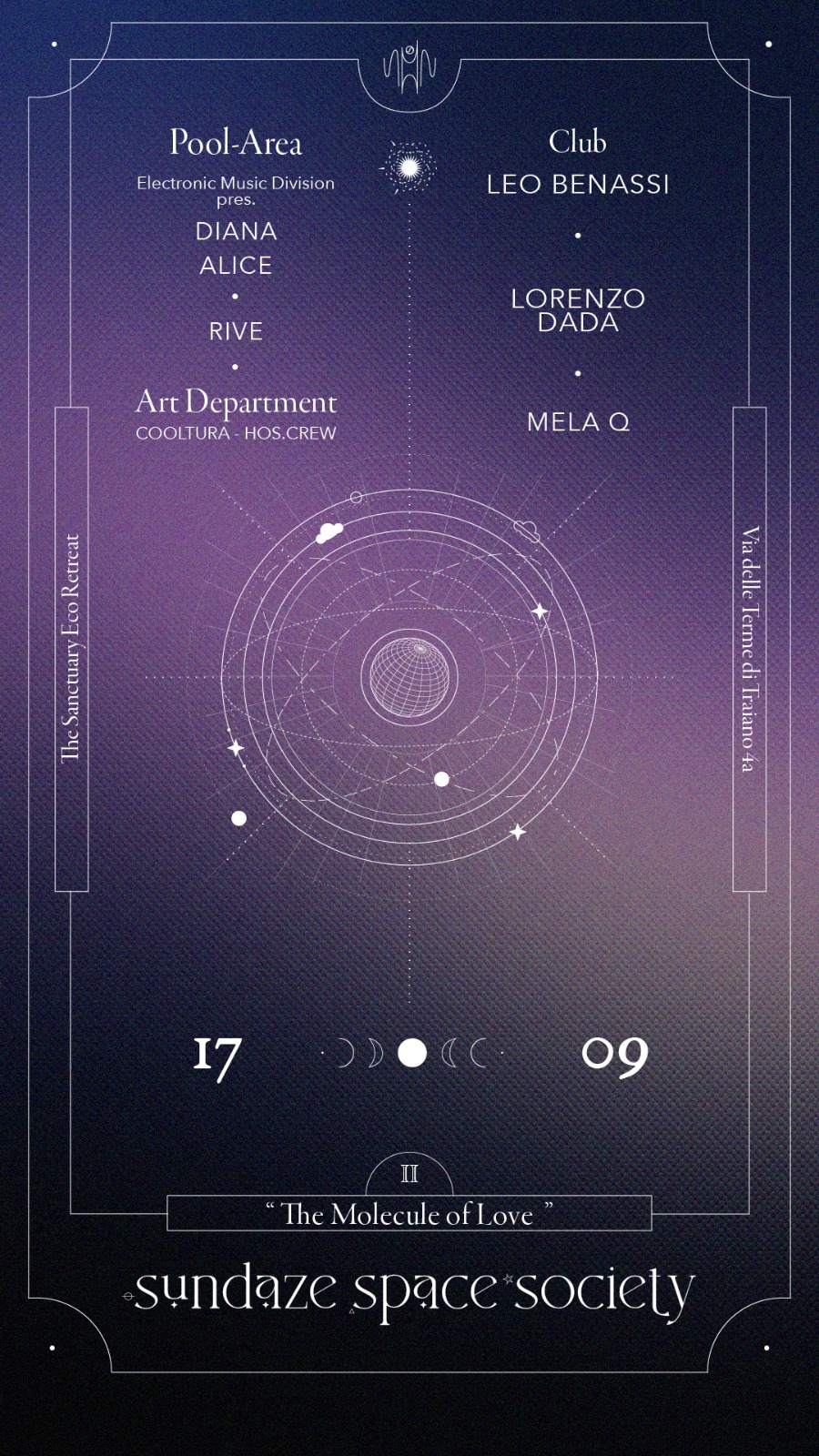 Sundaze Space Society a The Sanctuary, Roma