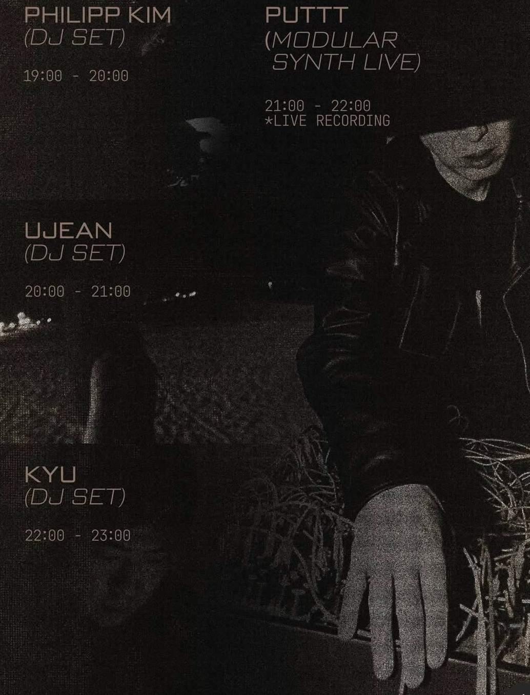 DEPARTMENT EN presents 'TECHNO & MODULAR SYNTH' at Department.en, Seoul