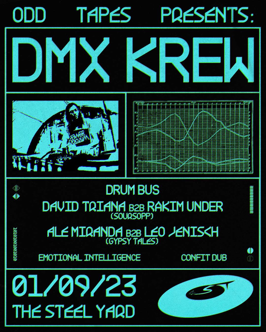 Odd Tapes presents: DMX Krew (Live) at The Steel Yard, London