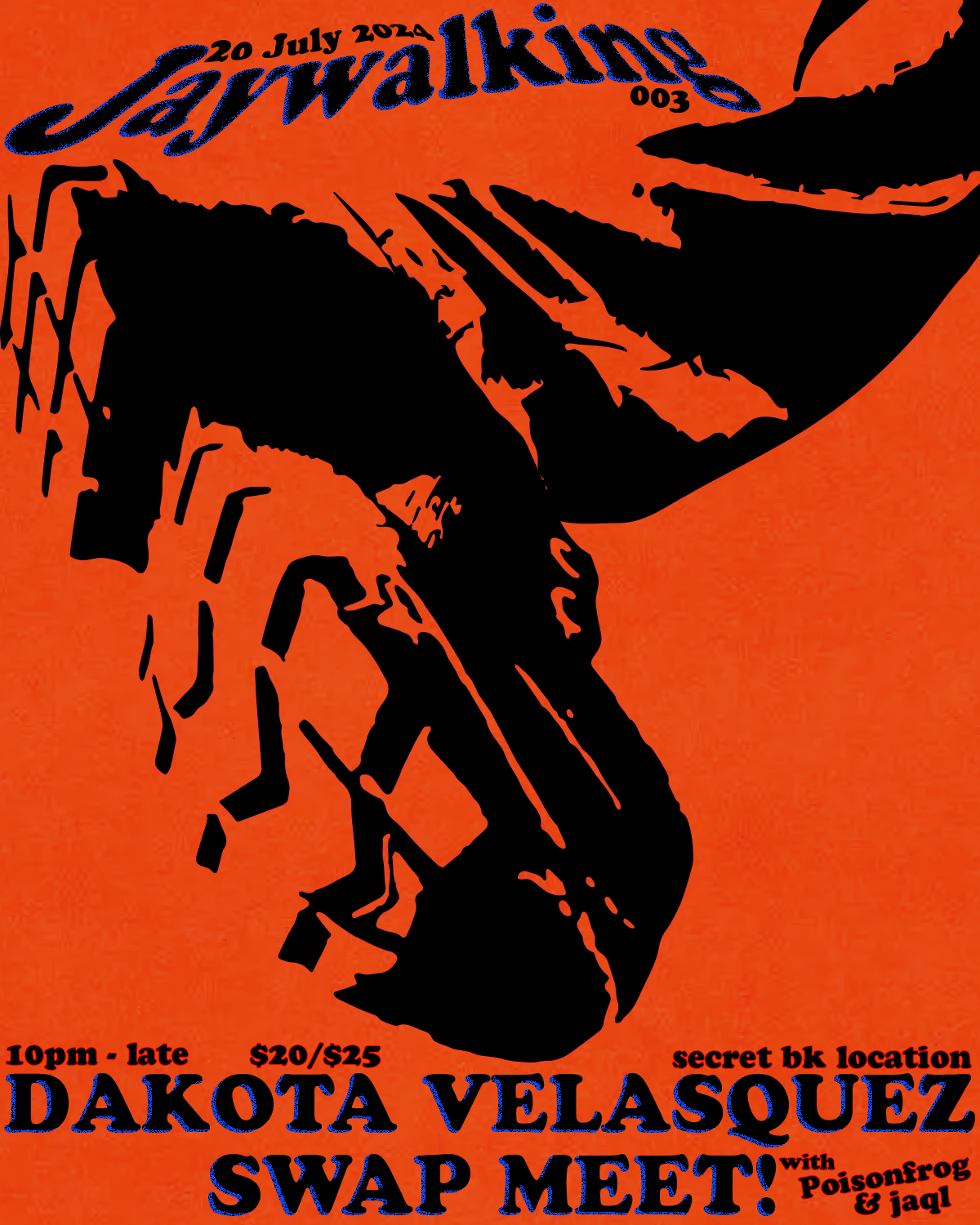 Jaywalking at TBA - Secret Location, New York City